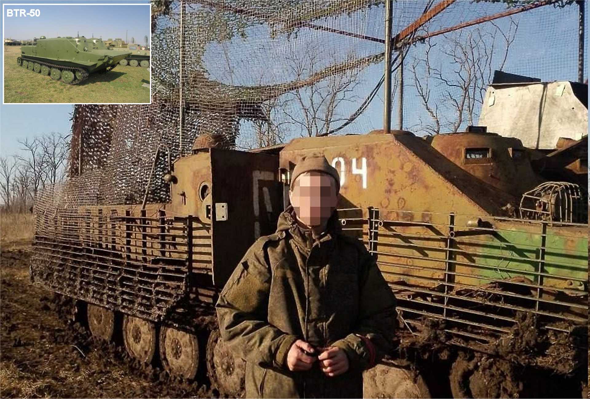 Flash News: Russia Deploys Soviet-Era BTR-50 APCs in Ukraine Amid Loss ...