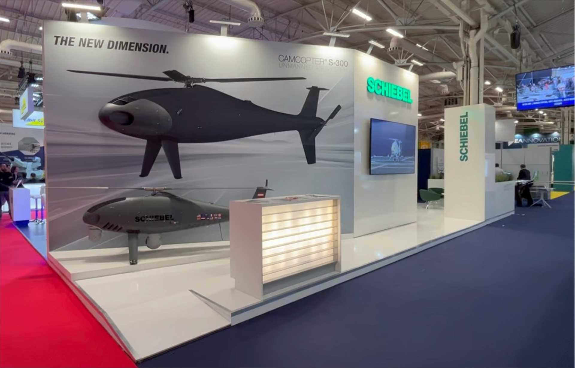 Schiebel CAMCOPTER S-300 Drone-Based Platform for SEACURE Unmanned Anti ...