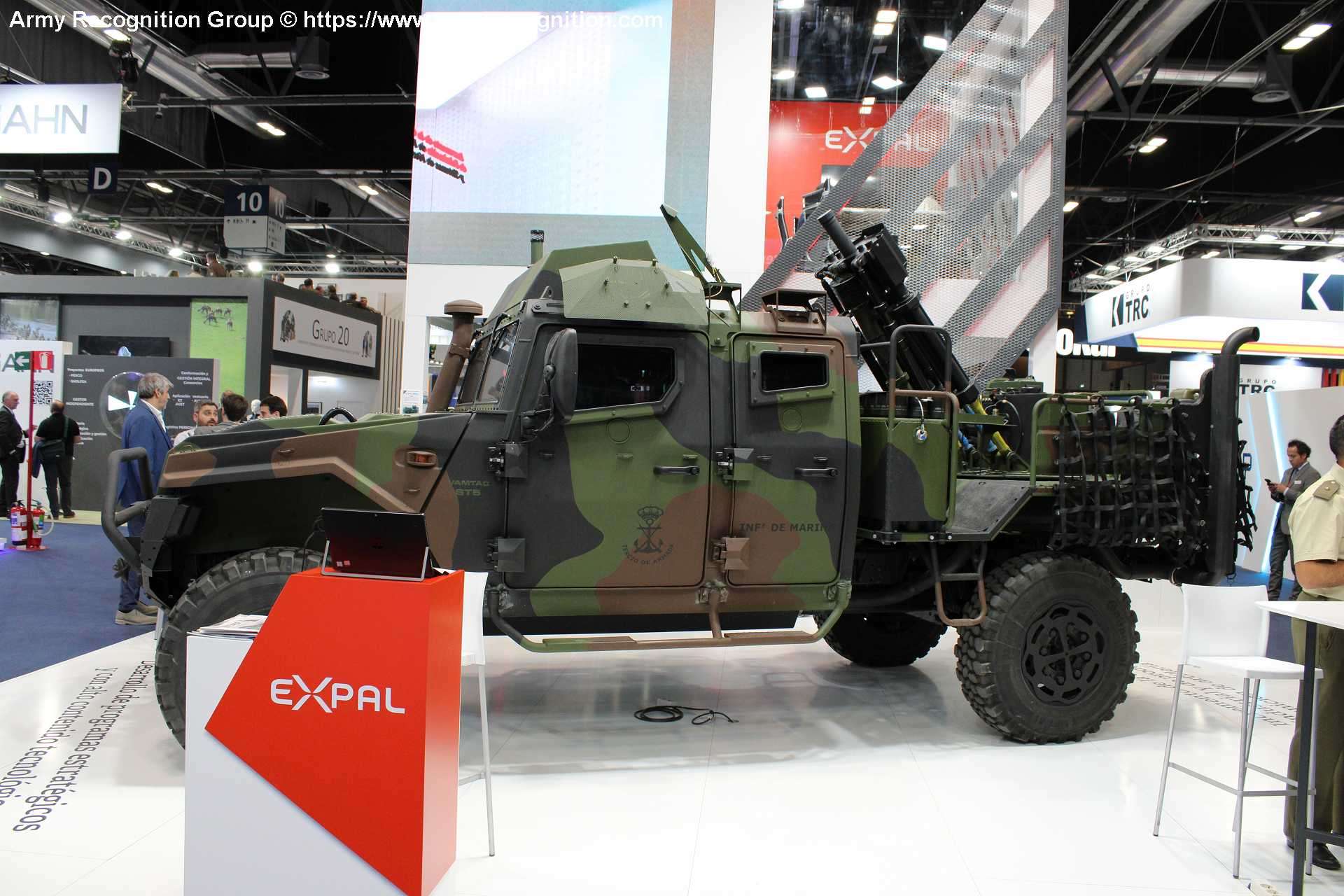 Spain Equips Its Paratroopers with New EIMOS Mortars Mounted on VAMTAC ...
