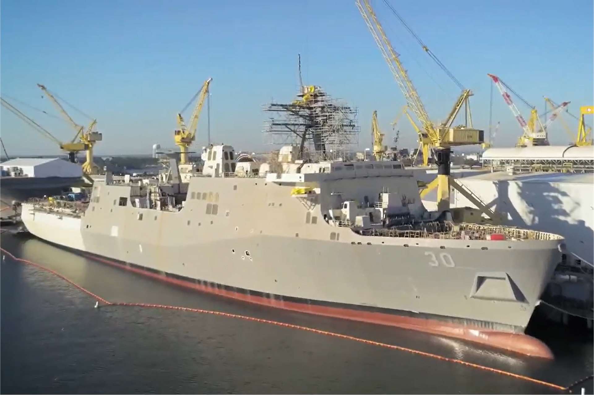 US Navy’s Future Force: Harrisburg LPD 30 Brings Advanced Expeditionary ...