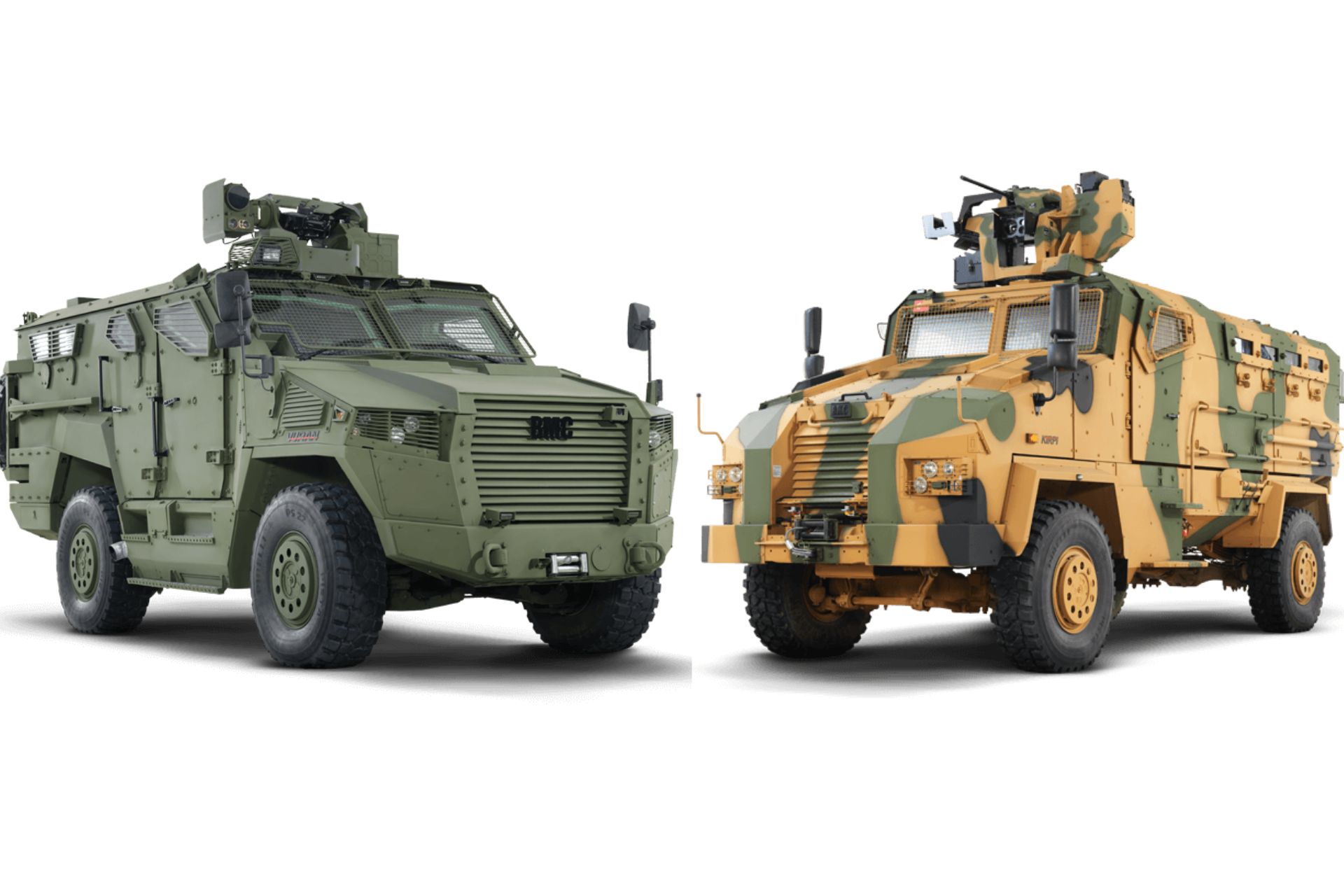 VURAN and KİRPİ II Armored Vehicles with Local Engines Address ...