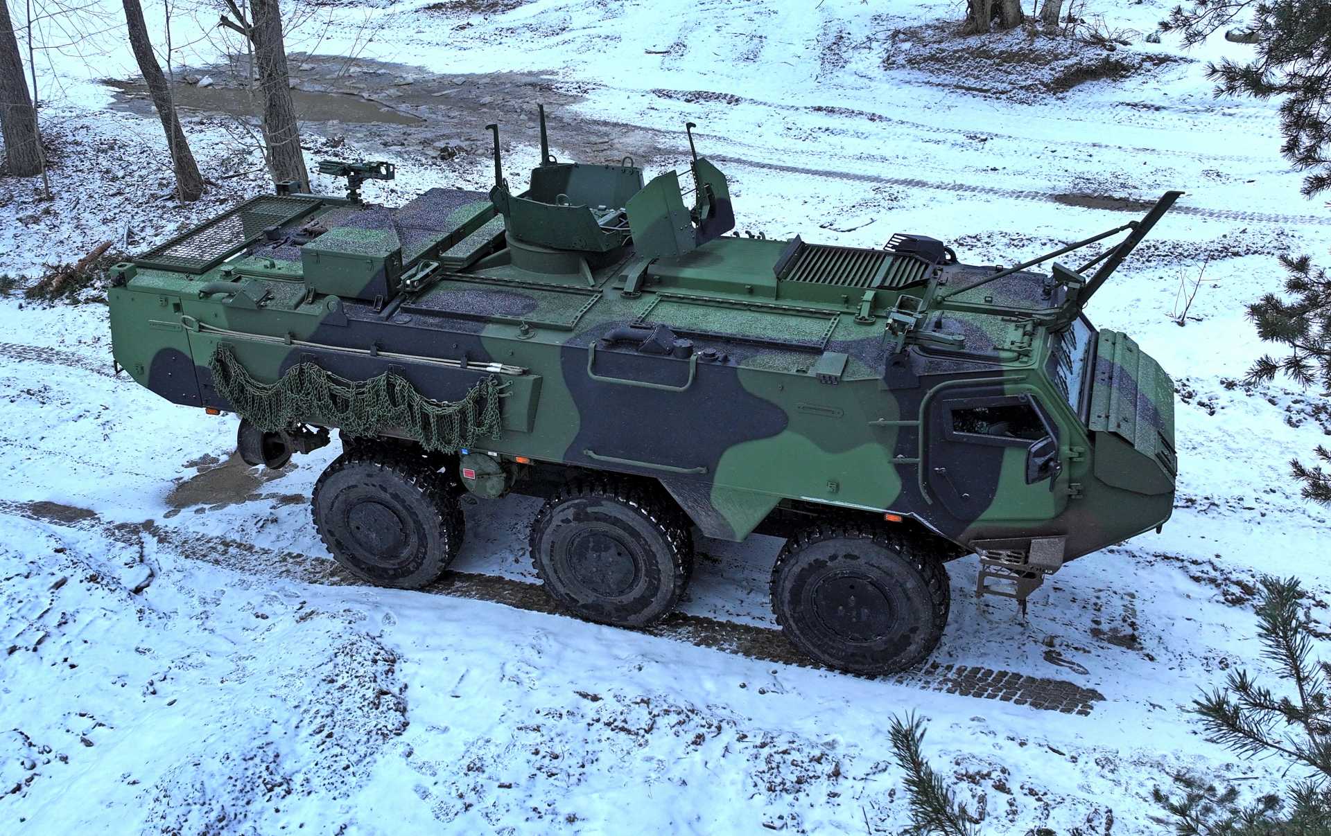 Denmark orders 129 Patria 6x6 vehicles from Finland to support joint ...