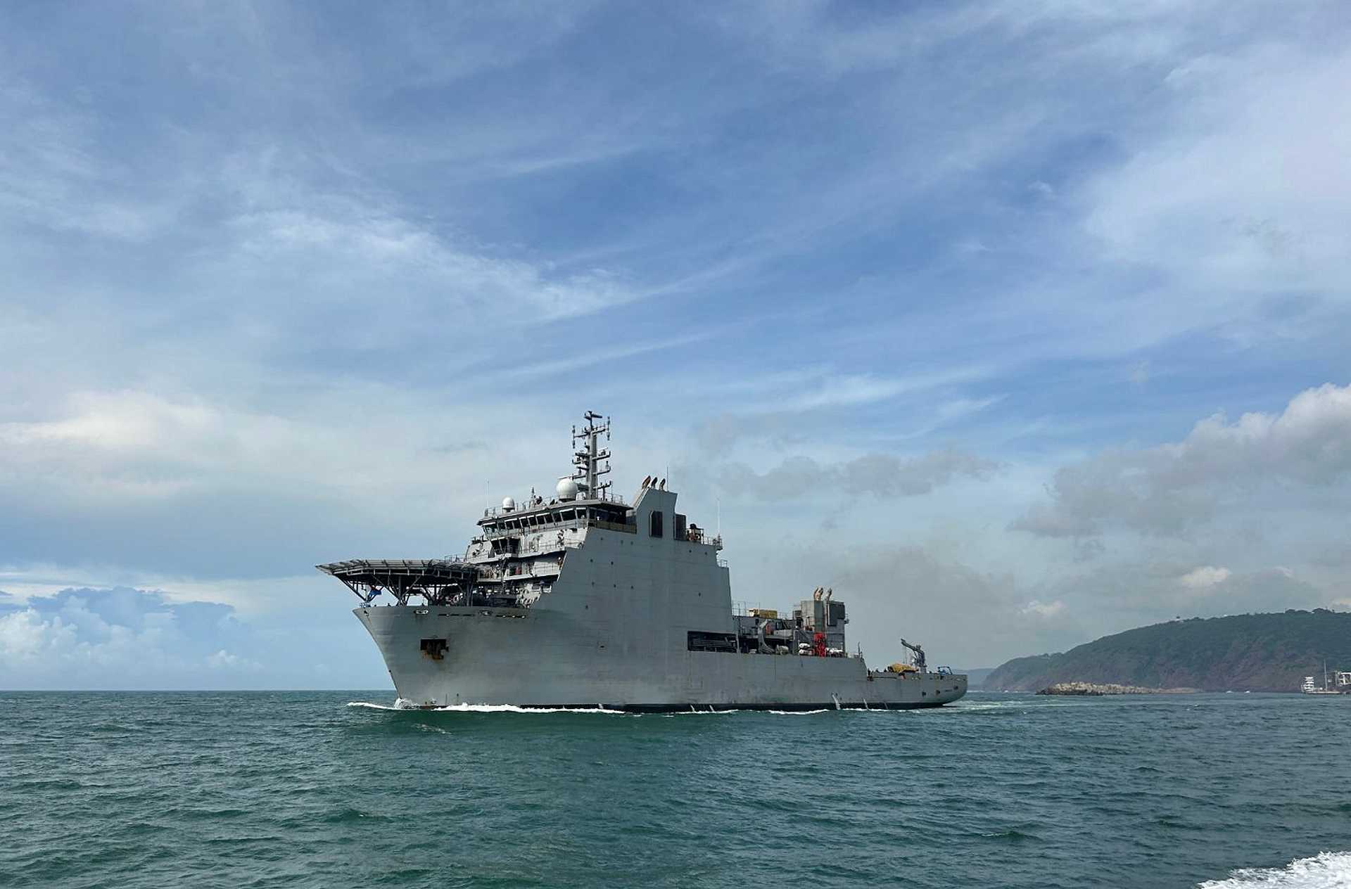 India Navy Commissions New INS Nistar Diving Vessel Enhancing Subsea ...