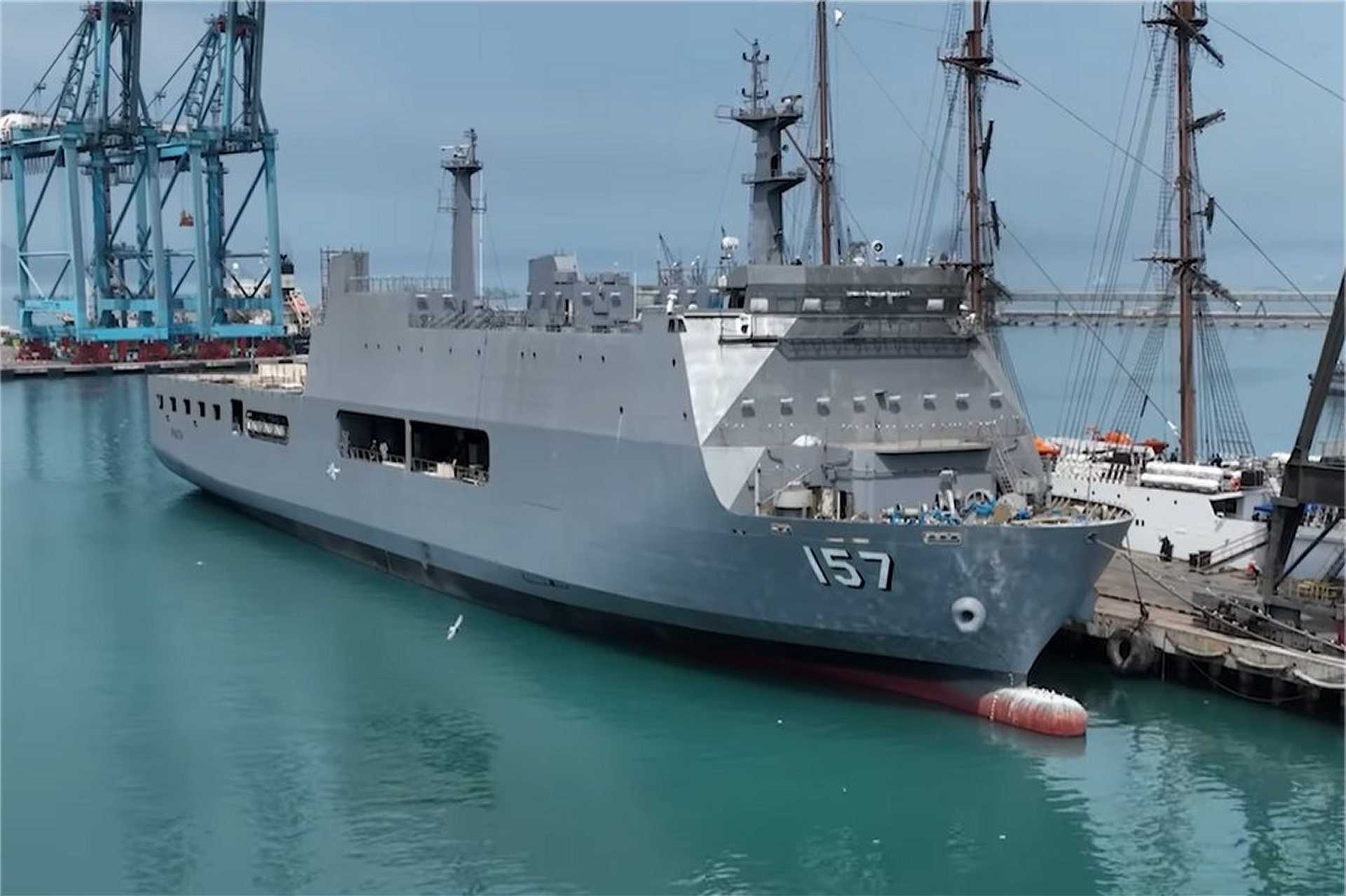 Makassar-Class BAP Paita Landing Platform Dock Ship Handed Over to ...