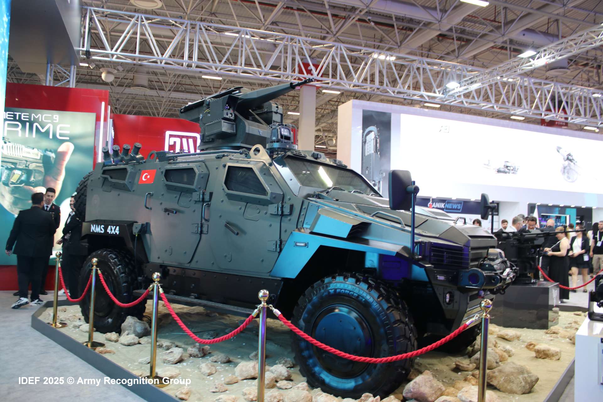 Nurol Makina Presents NMS 4x4 with Venom LR at IDEF 2025 Marking a New Standard in Precision ...