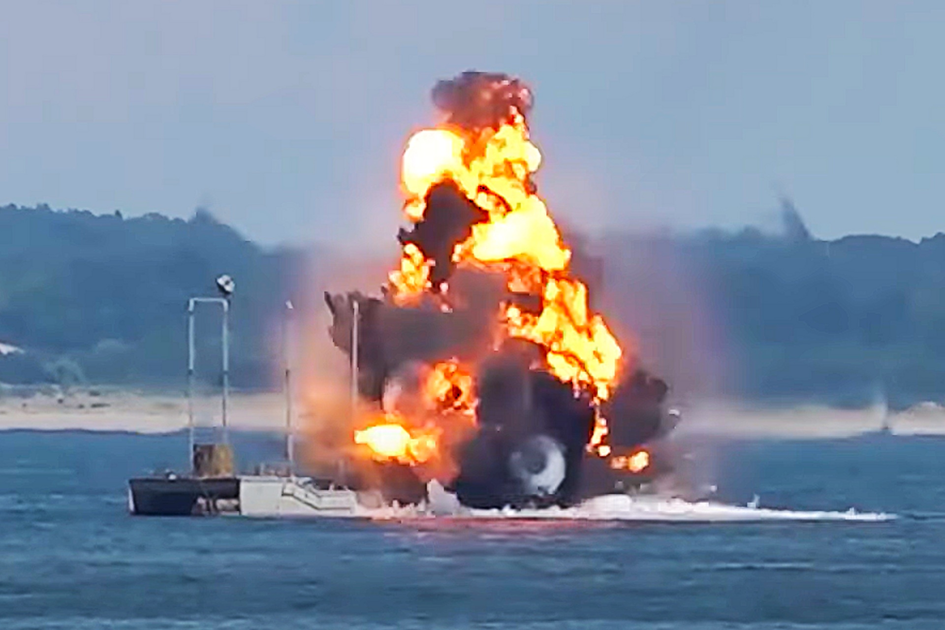 Russian Naval Drone Destroys Target in July Storm Exercise Marking a ...