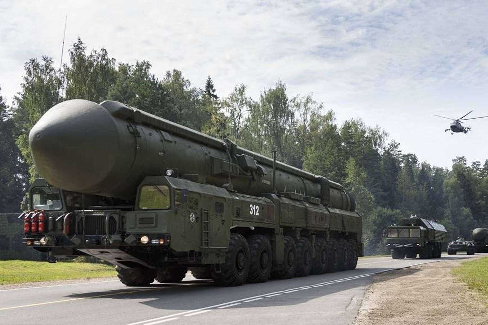 Russian Yars ICBM Launchers Operate on Extended Patrol Networks in Show ...