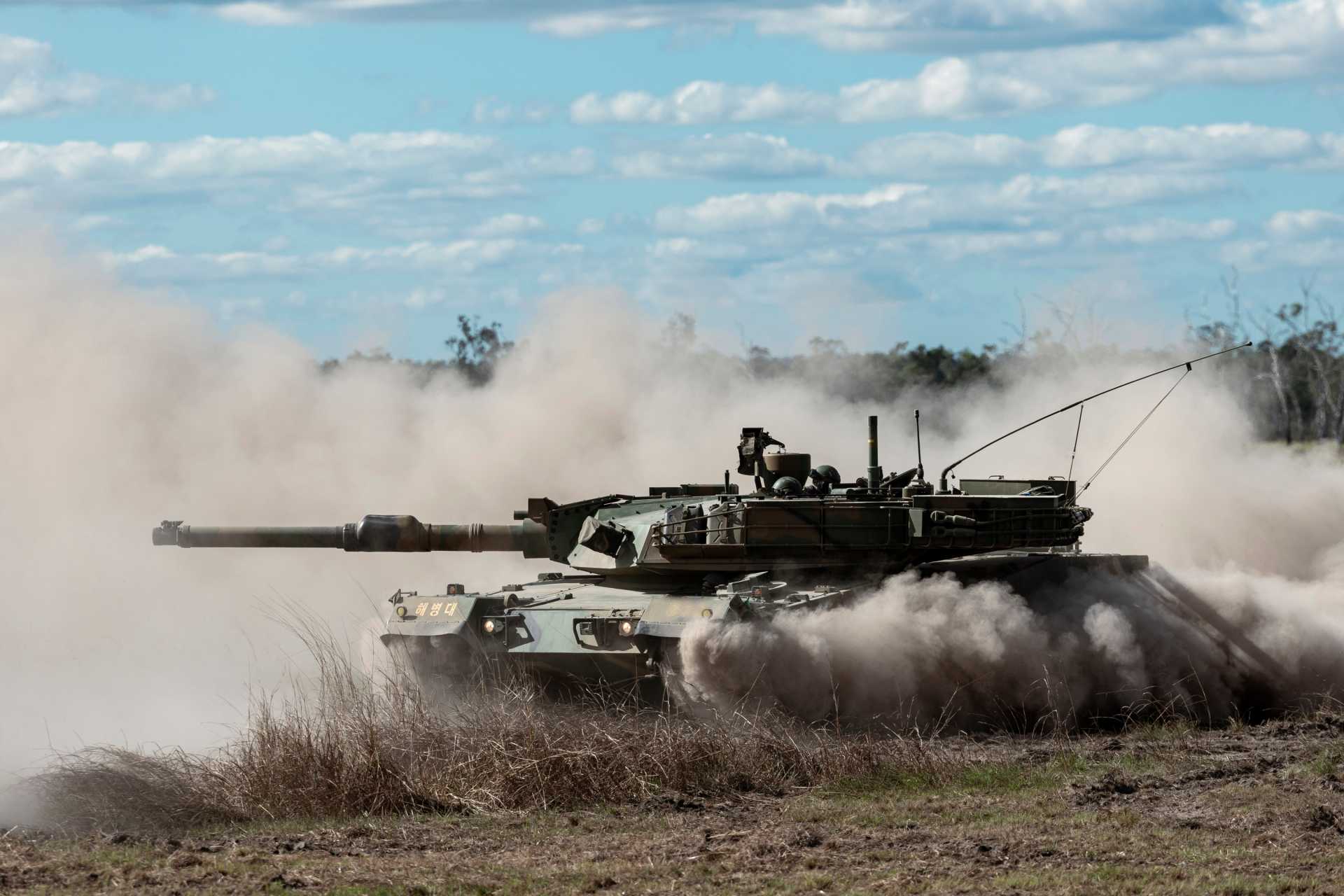South Korea’s K1A2 tank makes first appearance in Australia during ...