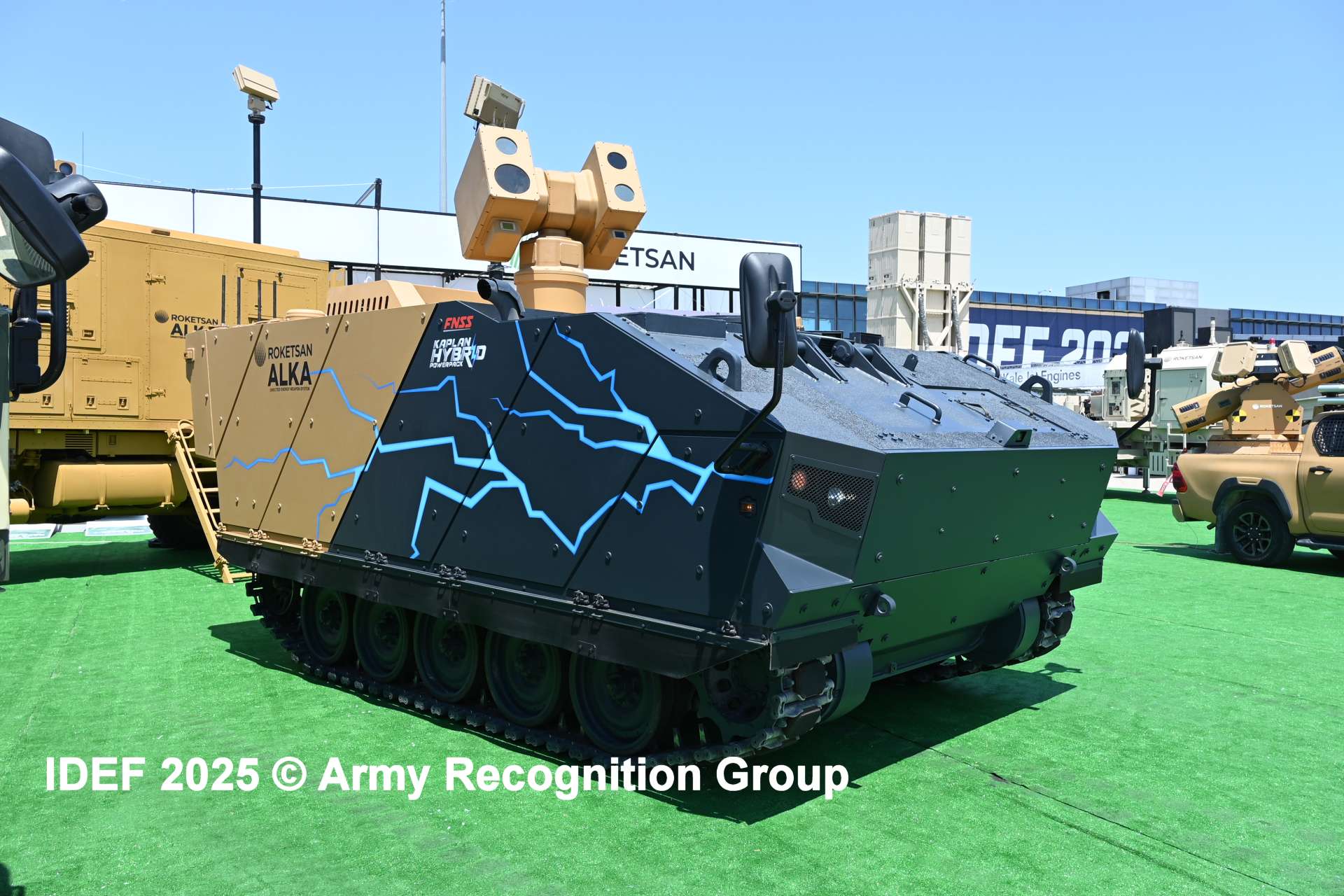 Türkiye Reveals at IDEF 2025 FNSS’s Hybrid Armored Platform Equipped ...