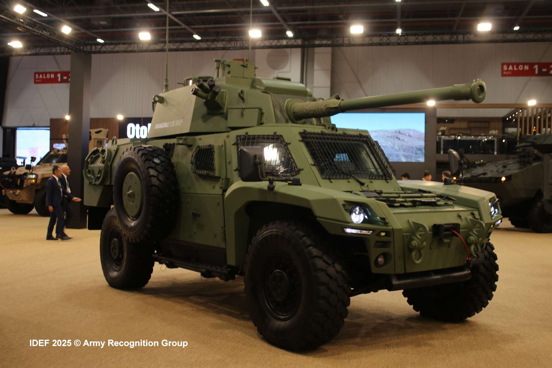 Türkiye's OTOKAR Presents AKREP II Armored Combat Vehicle with John ...