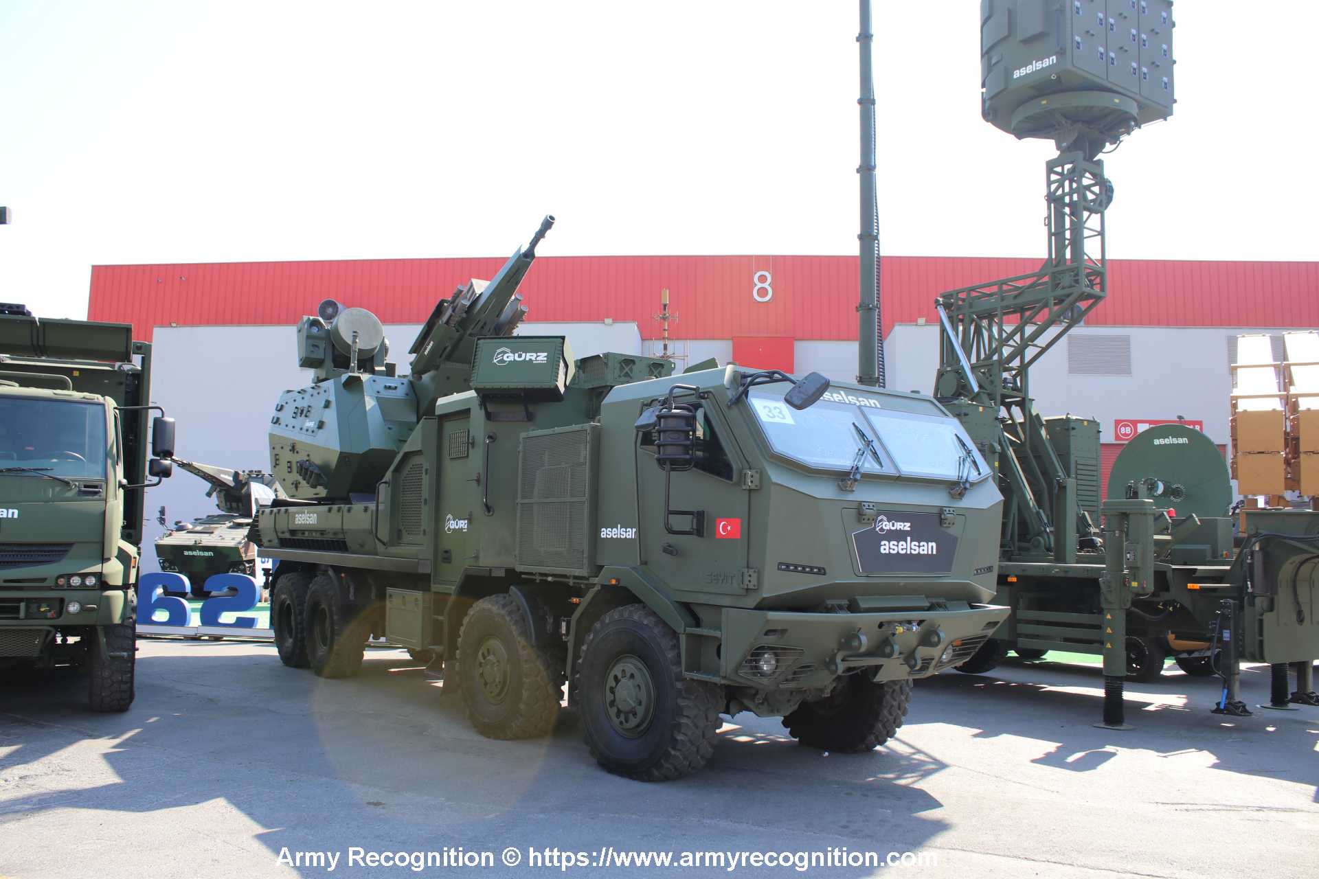 IDEF 2025: Türkiye's ASELSAN Responds to Modern Aerial Threats with Gürz 150 Mobile Air Defense ...