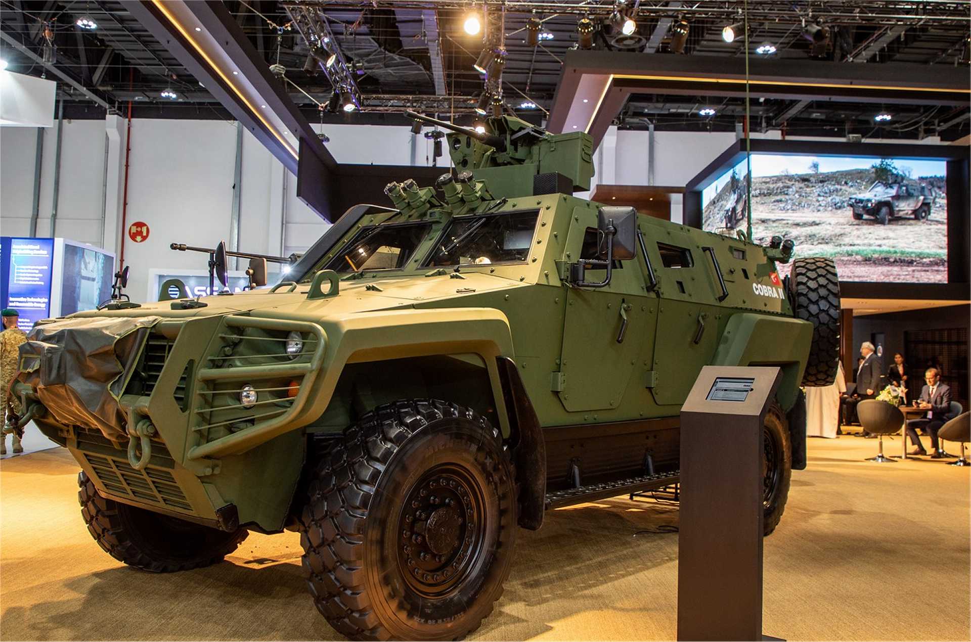 Türkiye's Otokar Unveils Cobra II 4x4 Armored Vehicle for Romanian Army during IDEF 2025