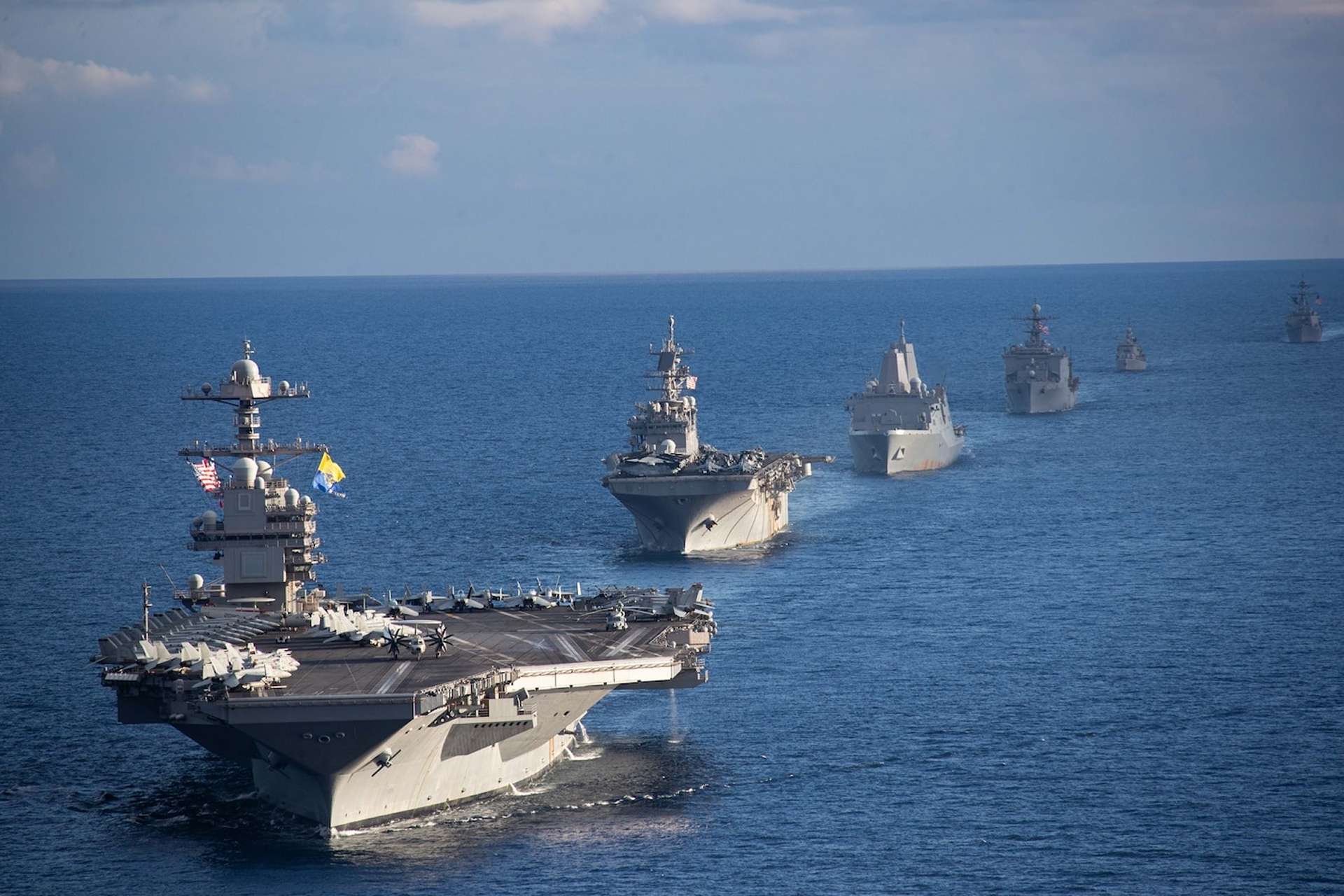 Breaking News: U.S. Deploys World's Most Lethal Warship Group to Europe ...