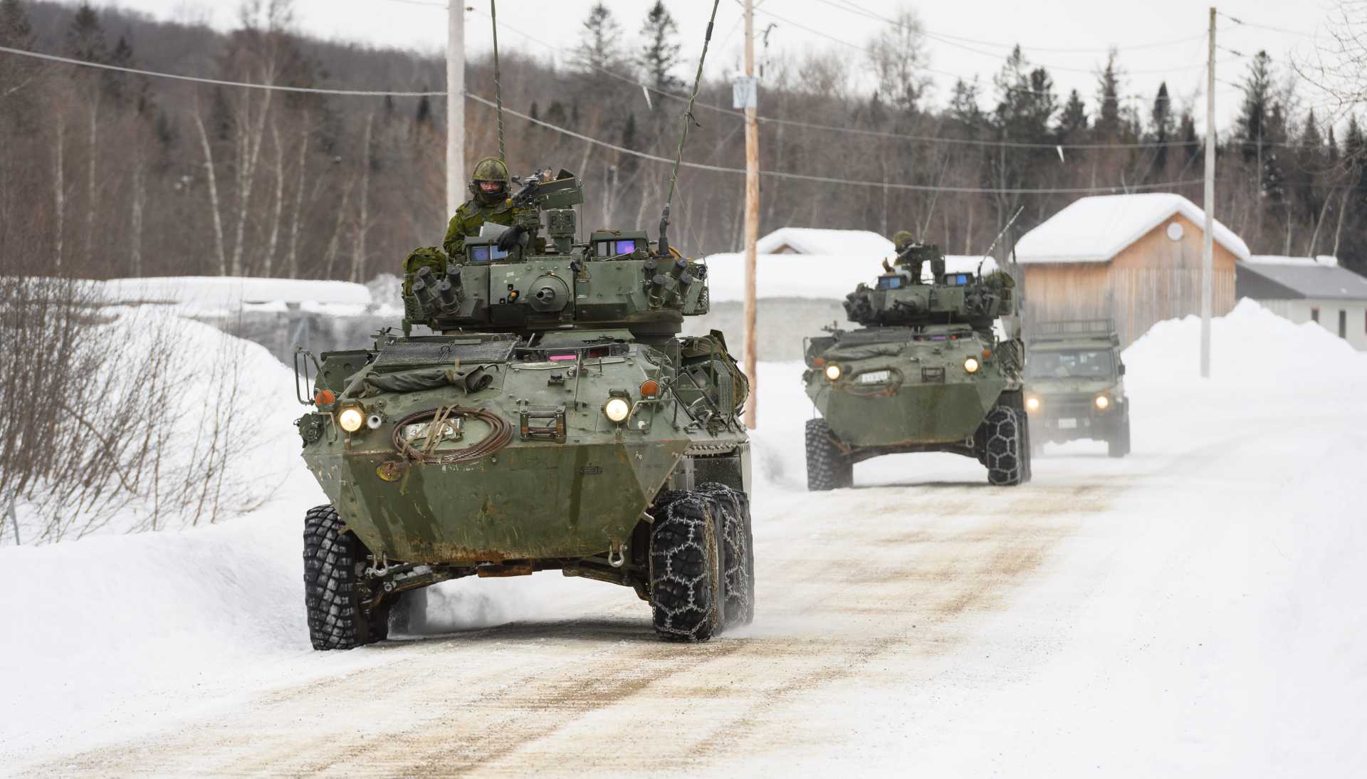 Canada delivers more Coyote and Bison armored vehicles to Ukraine to ...