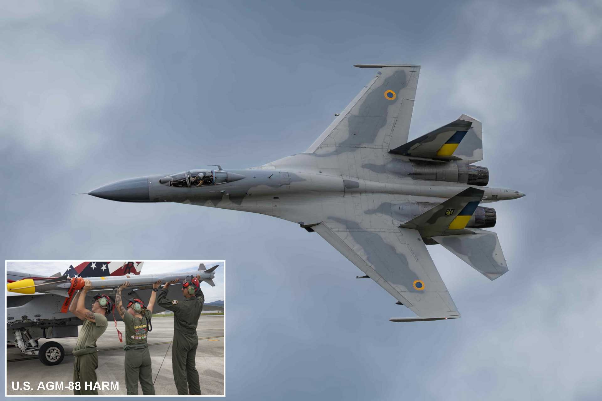 Breaking News: First Combat Use of U.S. AGM-88 Missile by Ukrainian Su ...