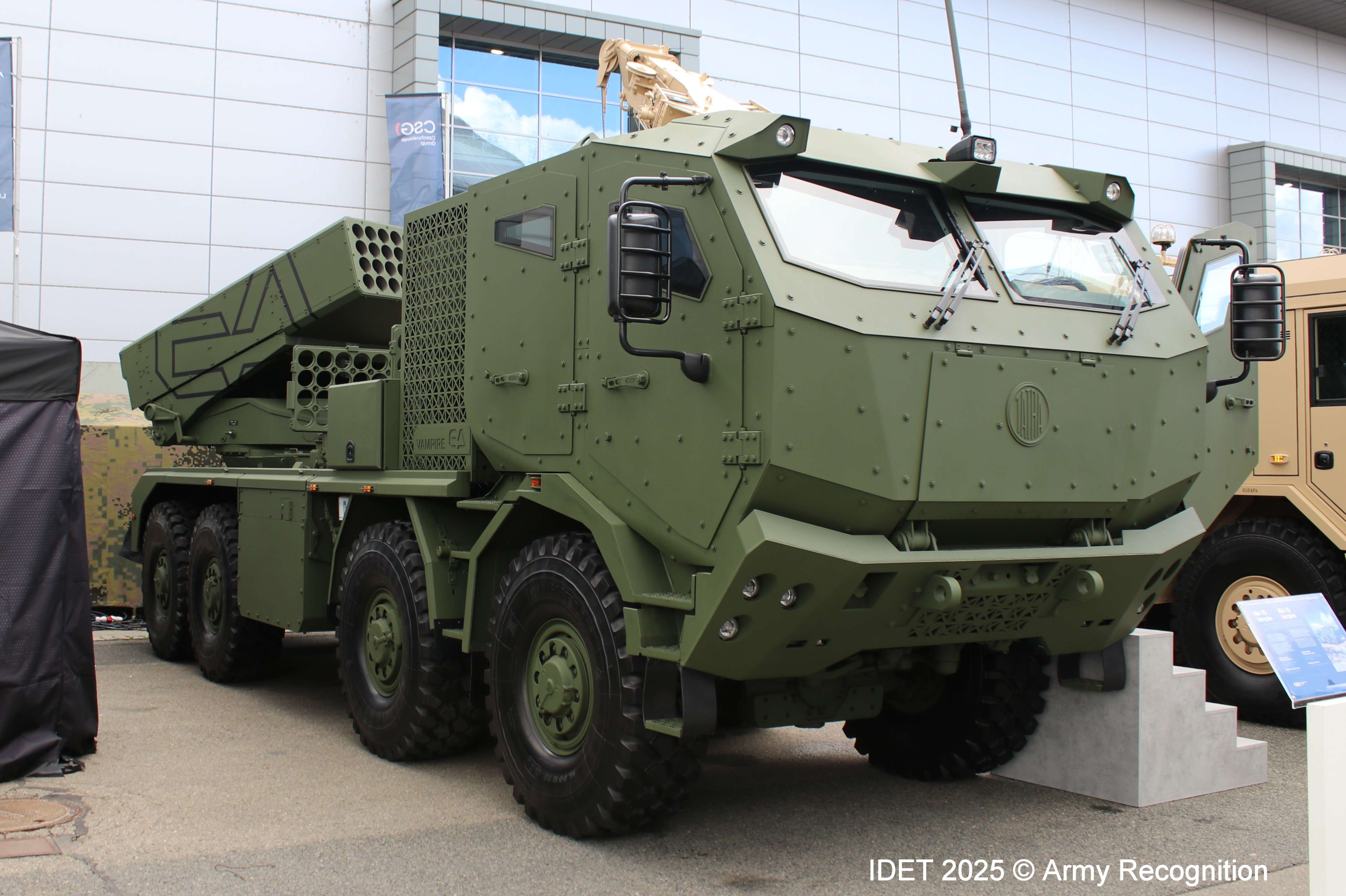 IDET 2025: Czech Excalibur Army’s RM-70 Vampire MLRS enhances NATO ...