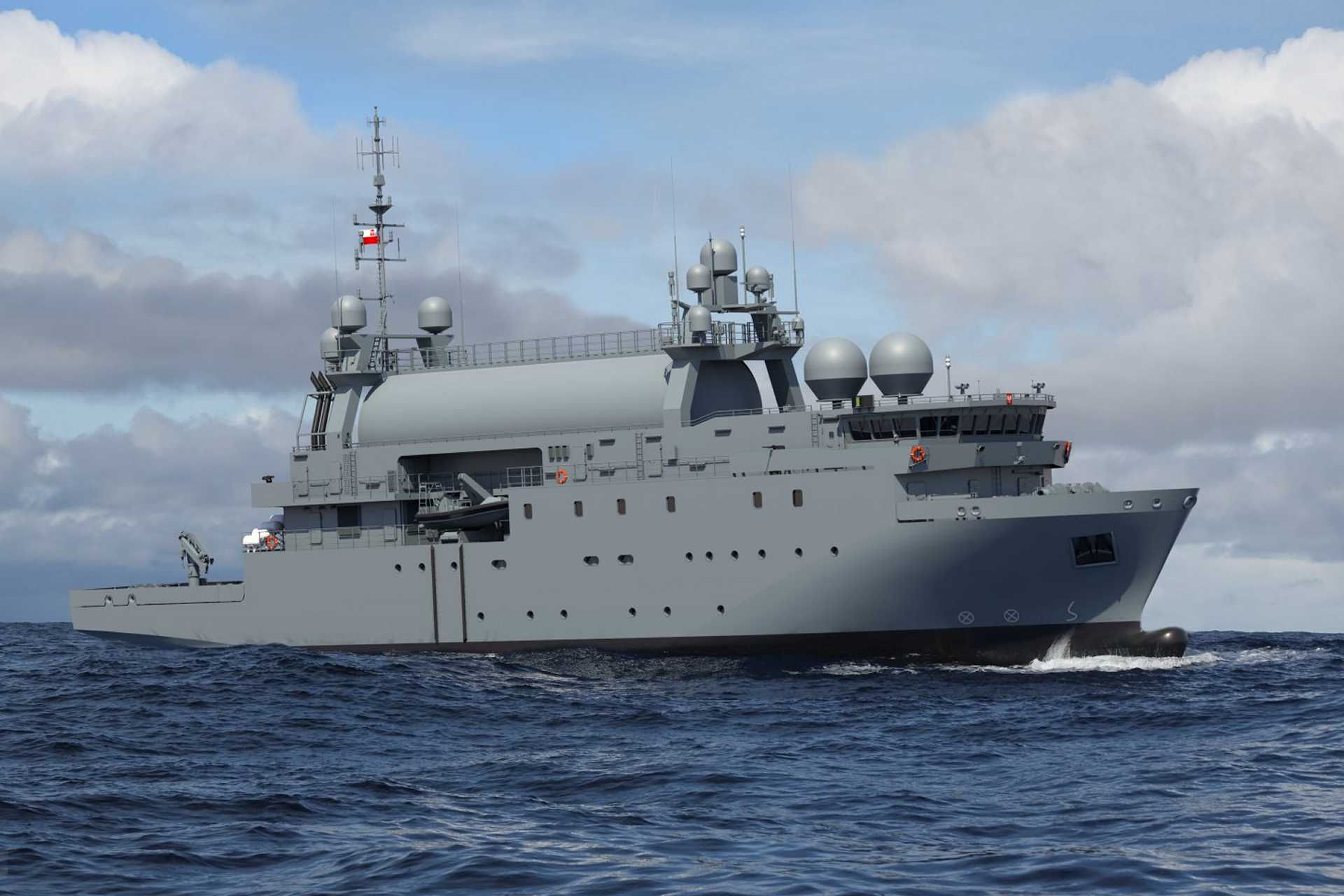 Poland to launch first Delfin-class ORP Jerzy Różycki intelligence ship ...