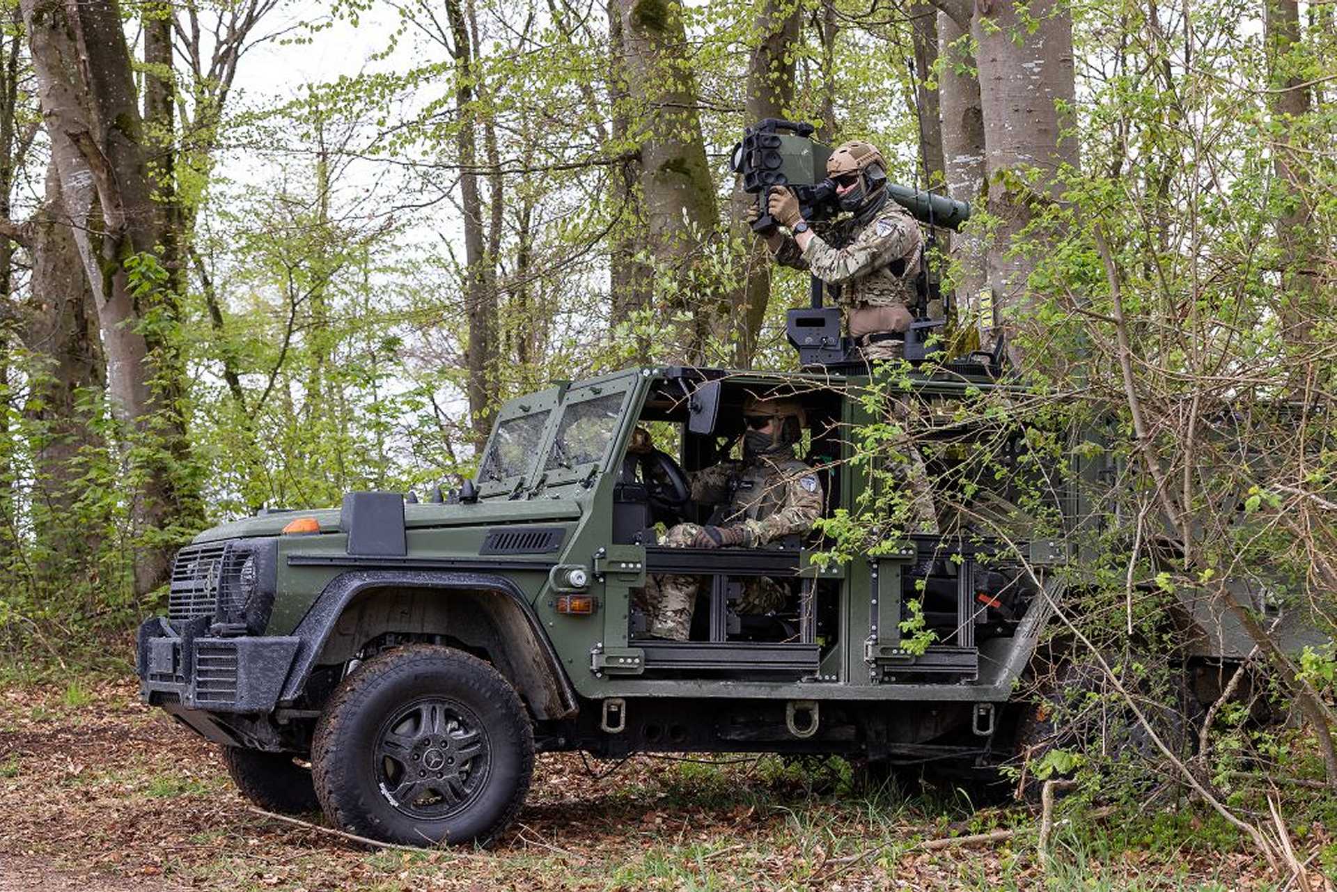 Romania to Field Enok 4x4 Light Airborne Vehicles with Spike Anti-Tank ...