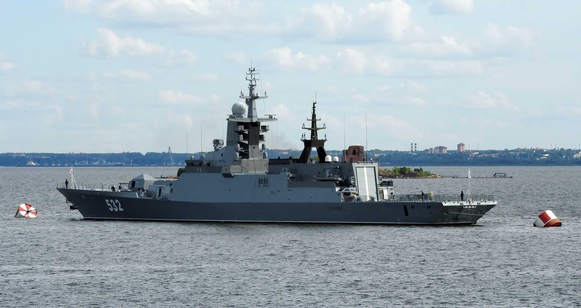 Russia sends warship for the first time to escort sanctioned shadow ...