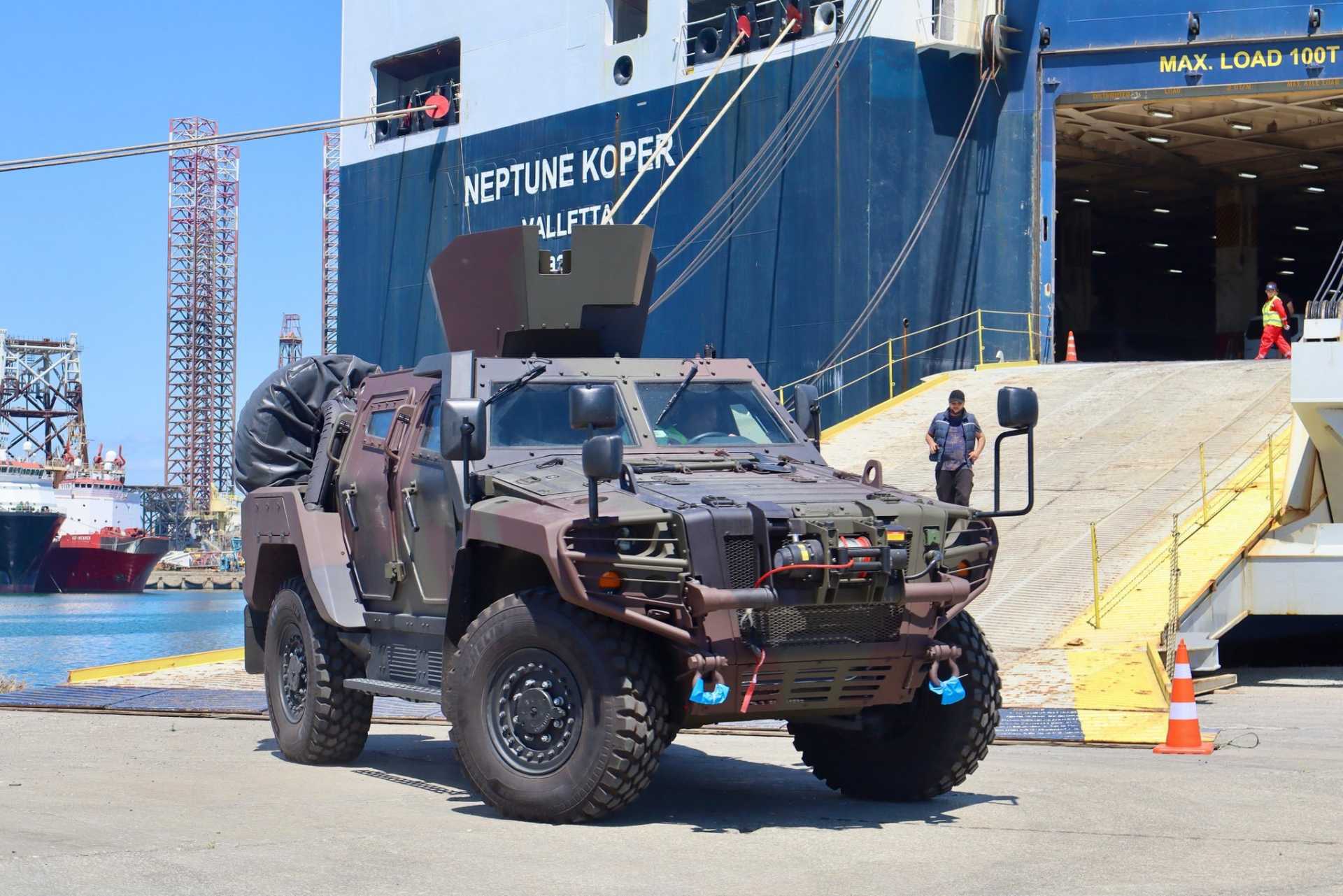 Turkish company Otokar delivers first Cobra II armored vehicles to Romania