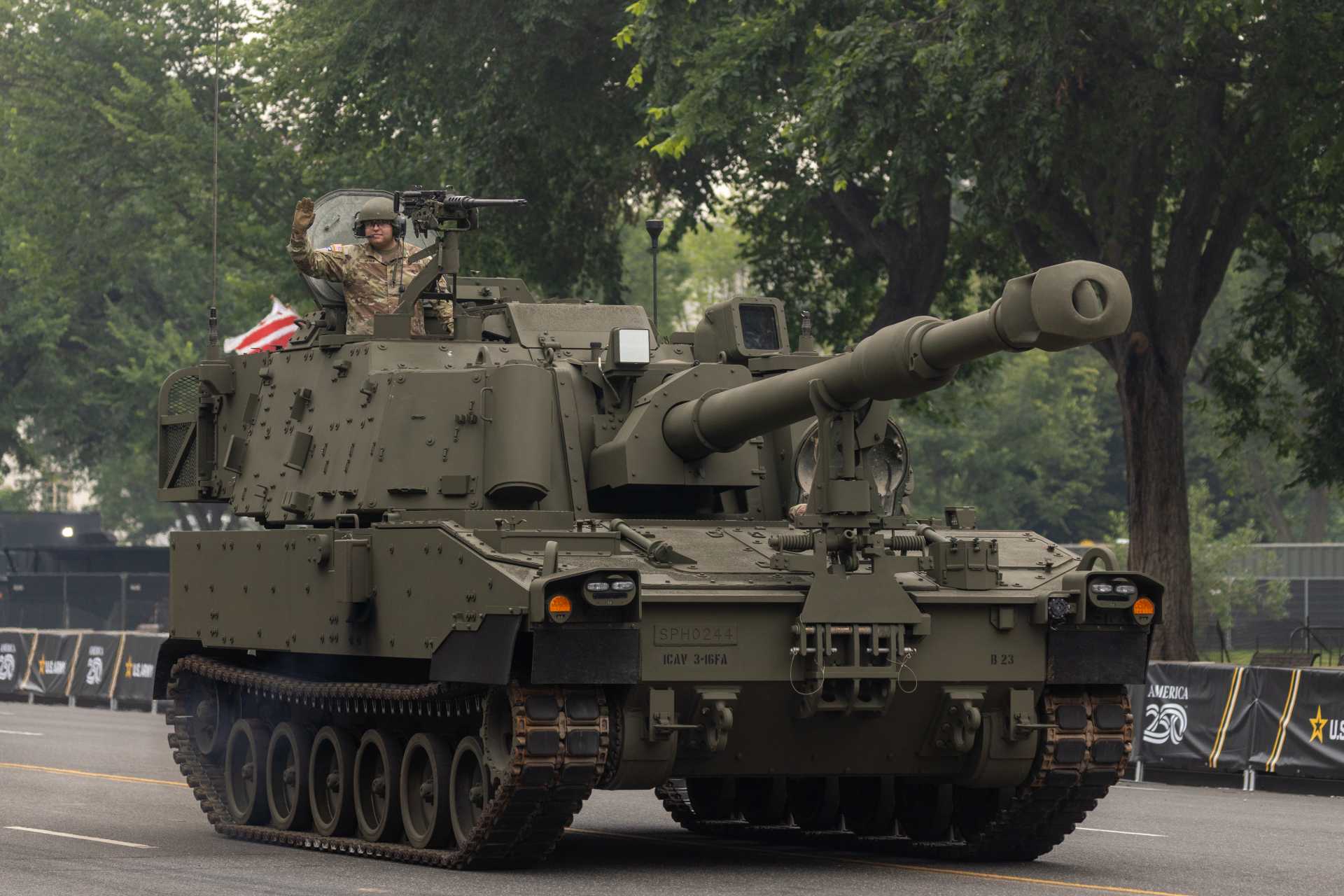 Taiwan boosts artillery capability with acquisition of more U.S. M109A7 ...