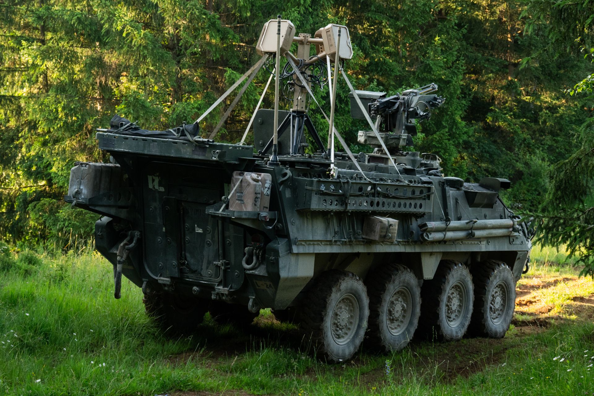 US Army upgrades Stryker armored vehicles with EchoShield radar for drone threat detection