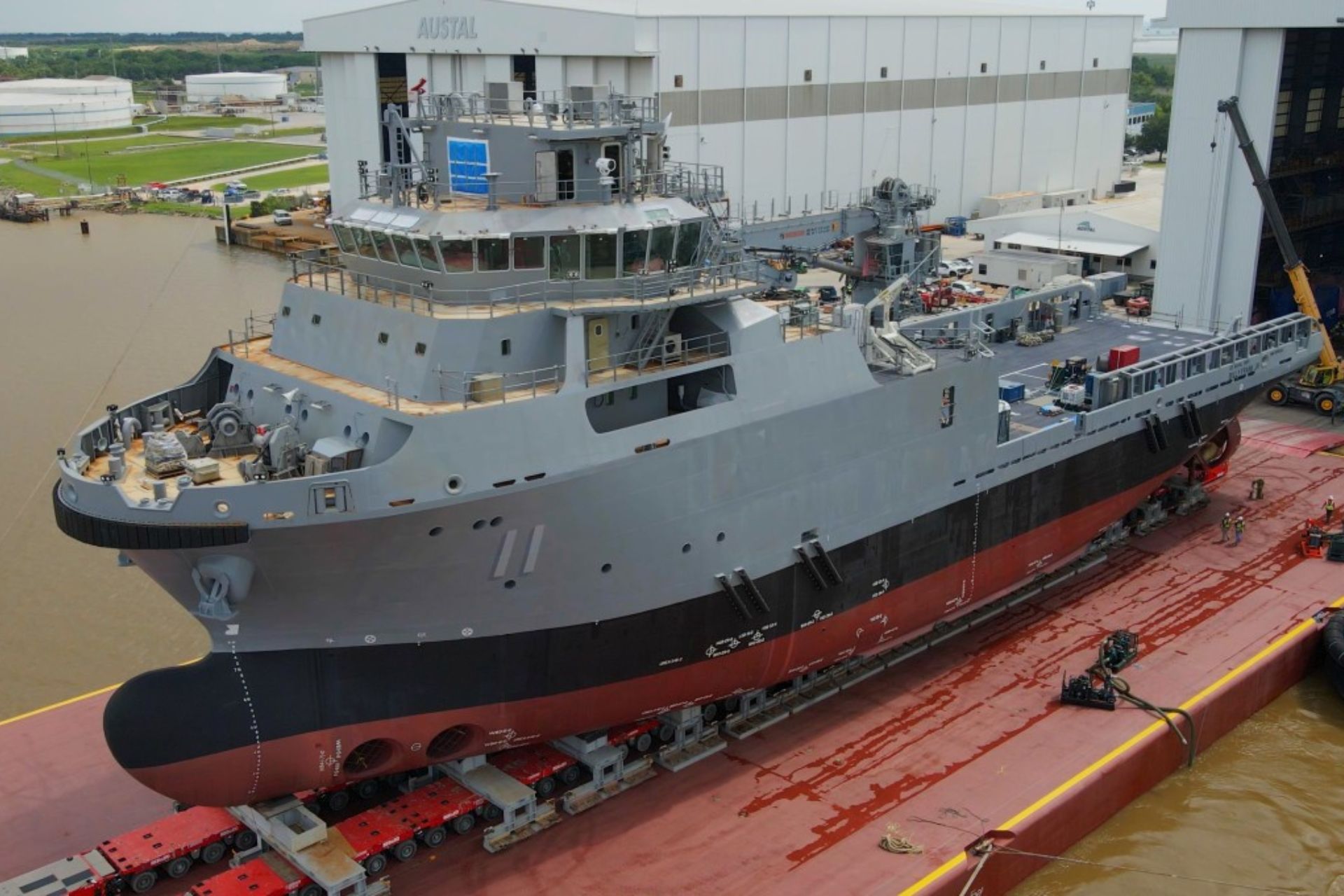 US Navy Enhances Rescue Power with New Steel Rescue Ship TATS 11 by Austal USA