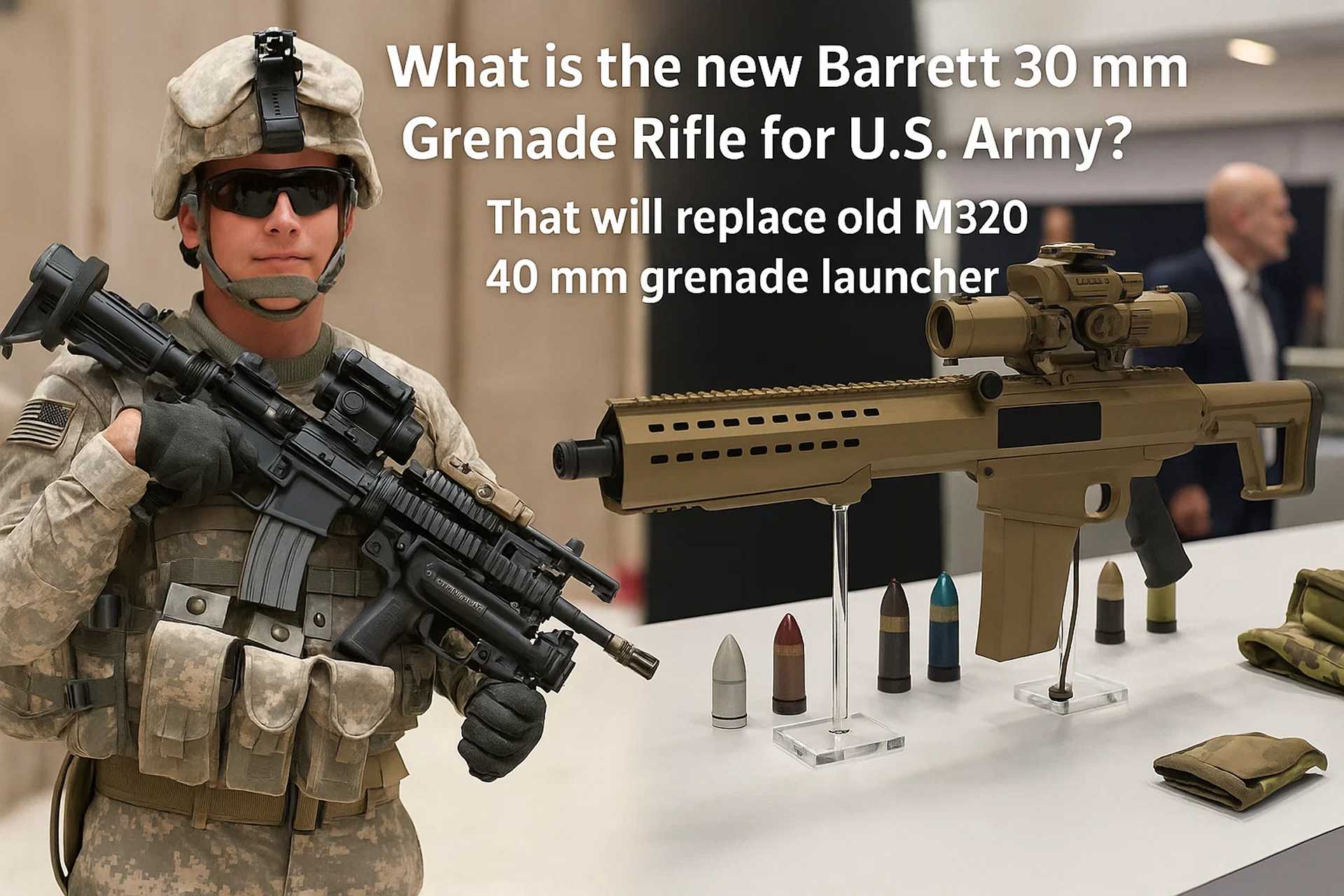 Exclusive Report: What Is Barrett 30mm Grenade Rifle Replacing M320 ...