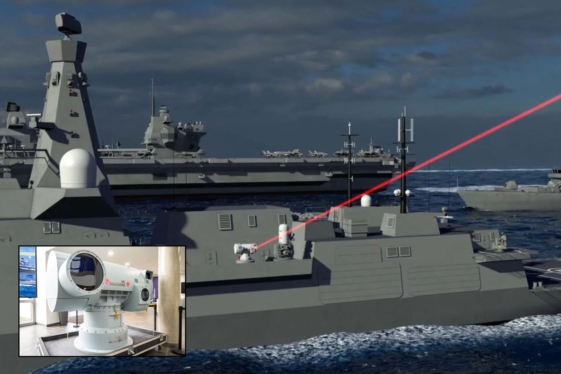 British Navy expands DragonFire Laser Weapon Deployment to Four ...