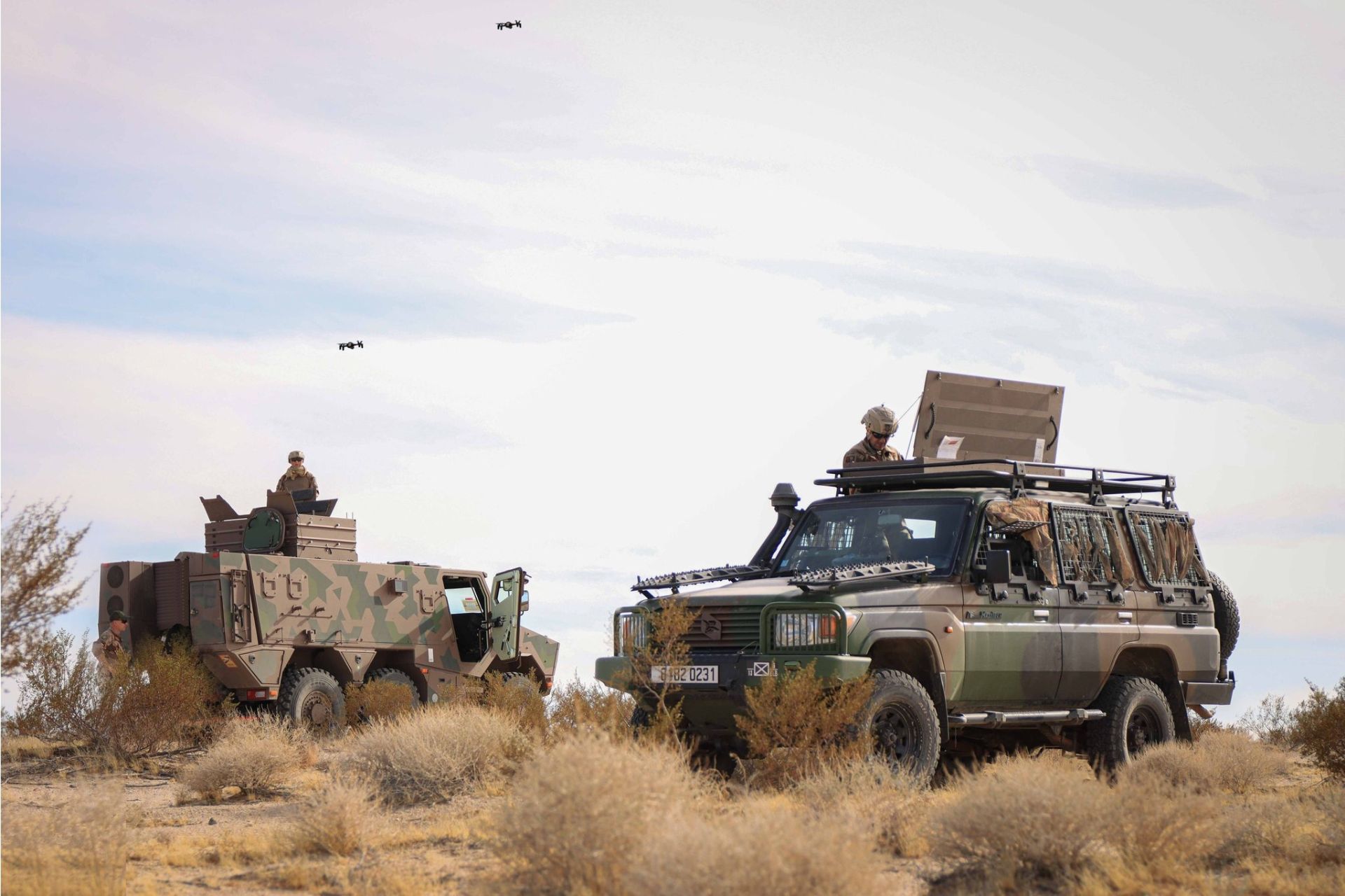 French and US Army Test Drone Swarms and Automated Hives to Shape ...