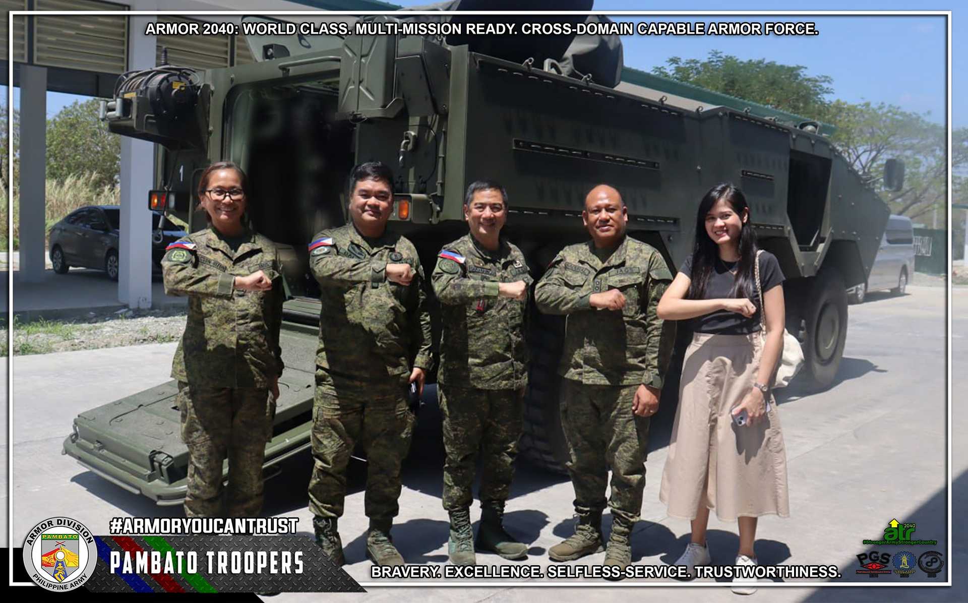 Philippine Army Receives First VBTP-MR Guarani 6x6 APC Armored ...