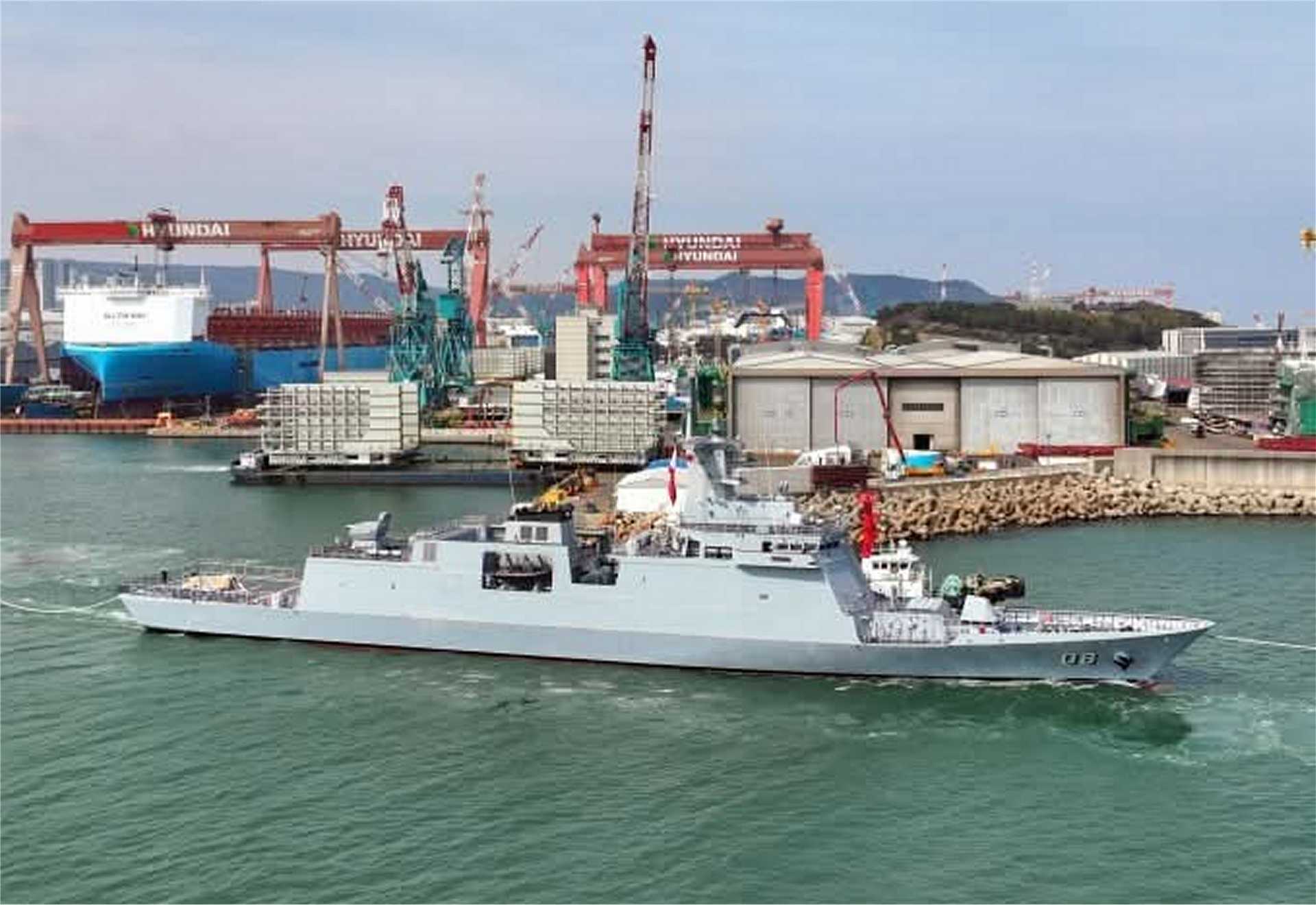 South Korea Delivers High-Tech Miguel Malvar-class Frigate to Boost Philippine Naval Power