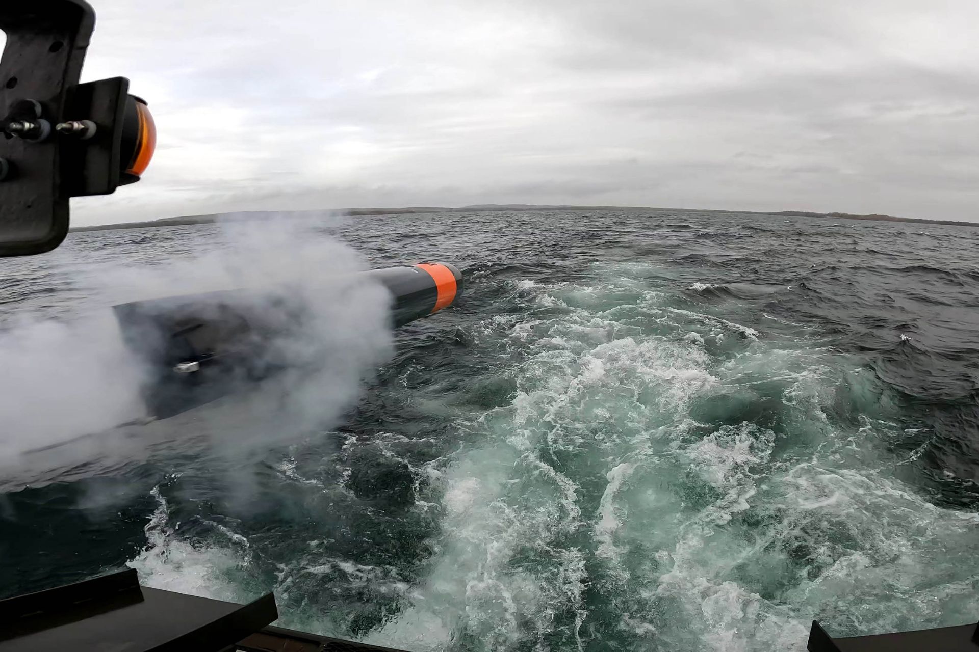 Sweden Tests Torpedo 47 on Combat Boat 90 Highlighting Mobile Littoral ...