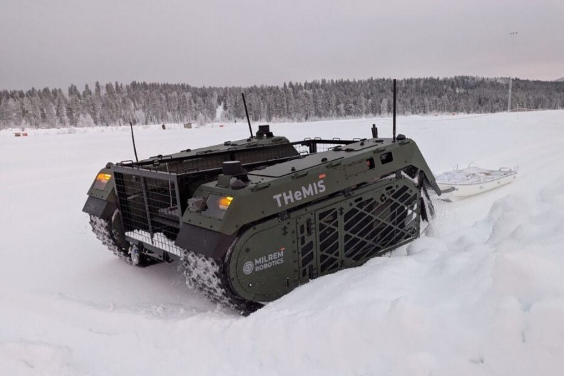 THeMIS UGV from Milrem Robotics Faces Challenges of Polar Cold with US Army