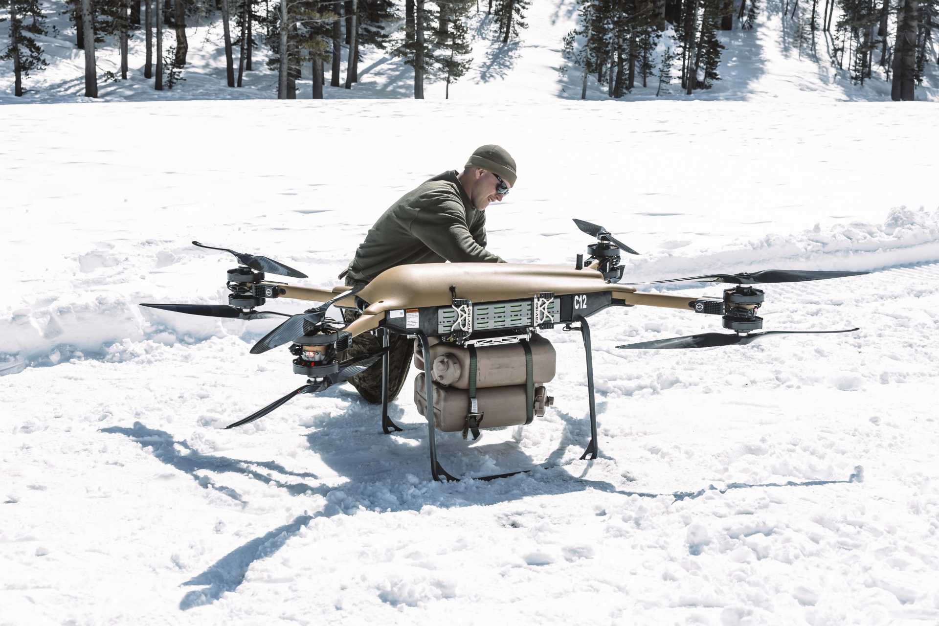 US Marine Corps Leverages TRV150 Cargo Drone to Resupply Troops on the Battlefield Without Risk