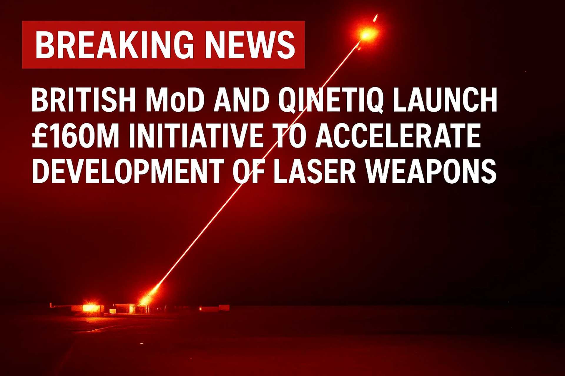 Breaking News: British MoD and QinetiQ Launch £160M Initiative to ...