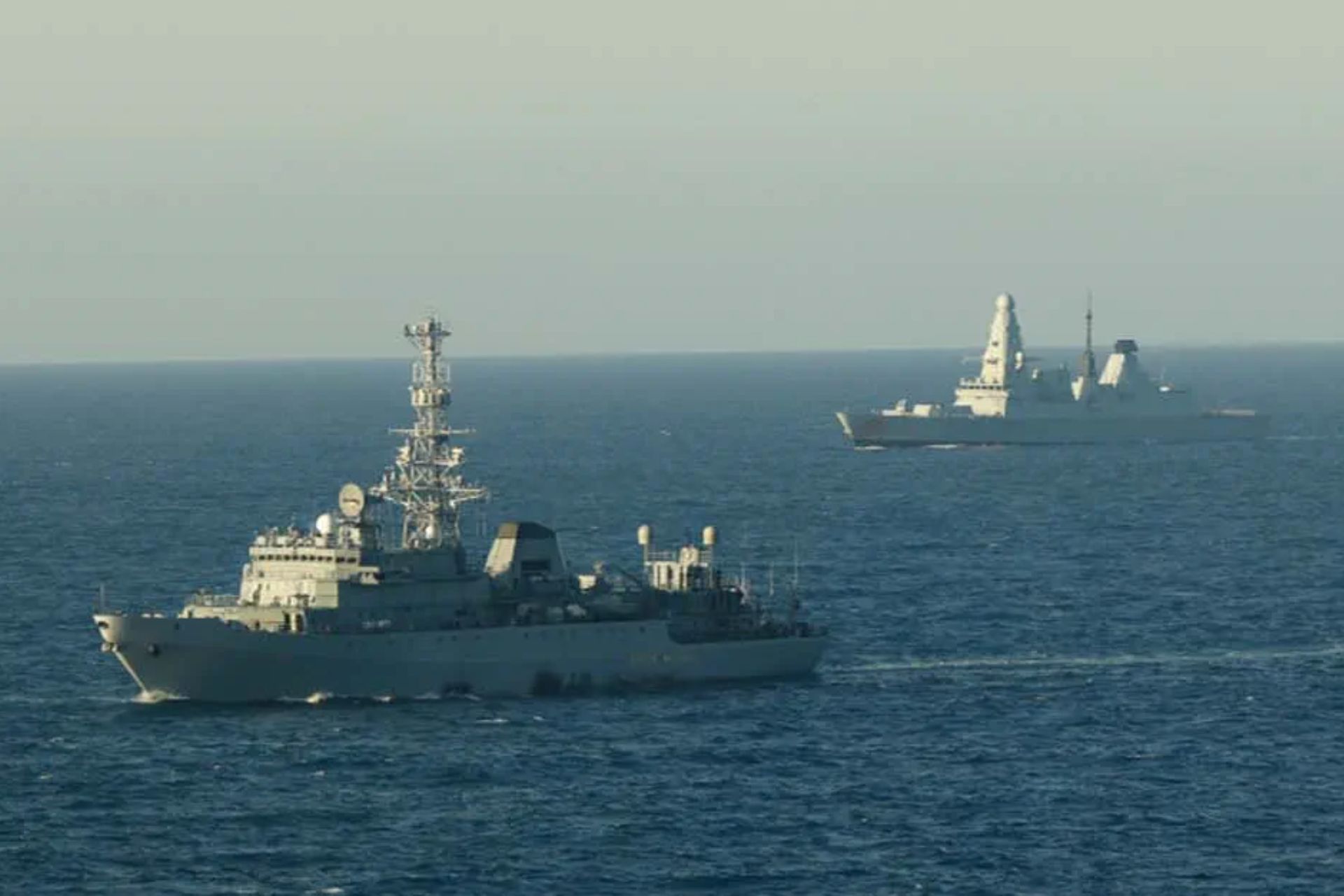Breaking News: British Navy's HMS Dragon Intercepts Russian ...