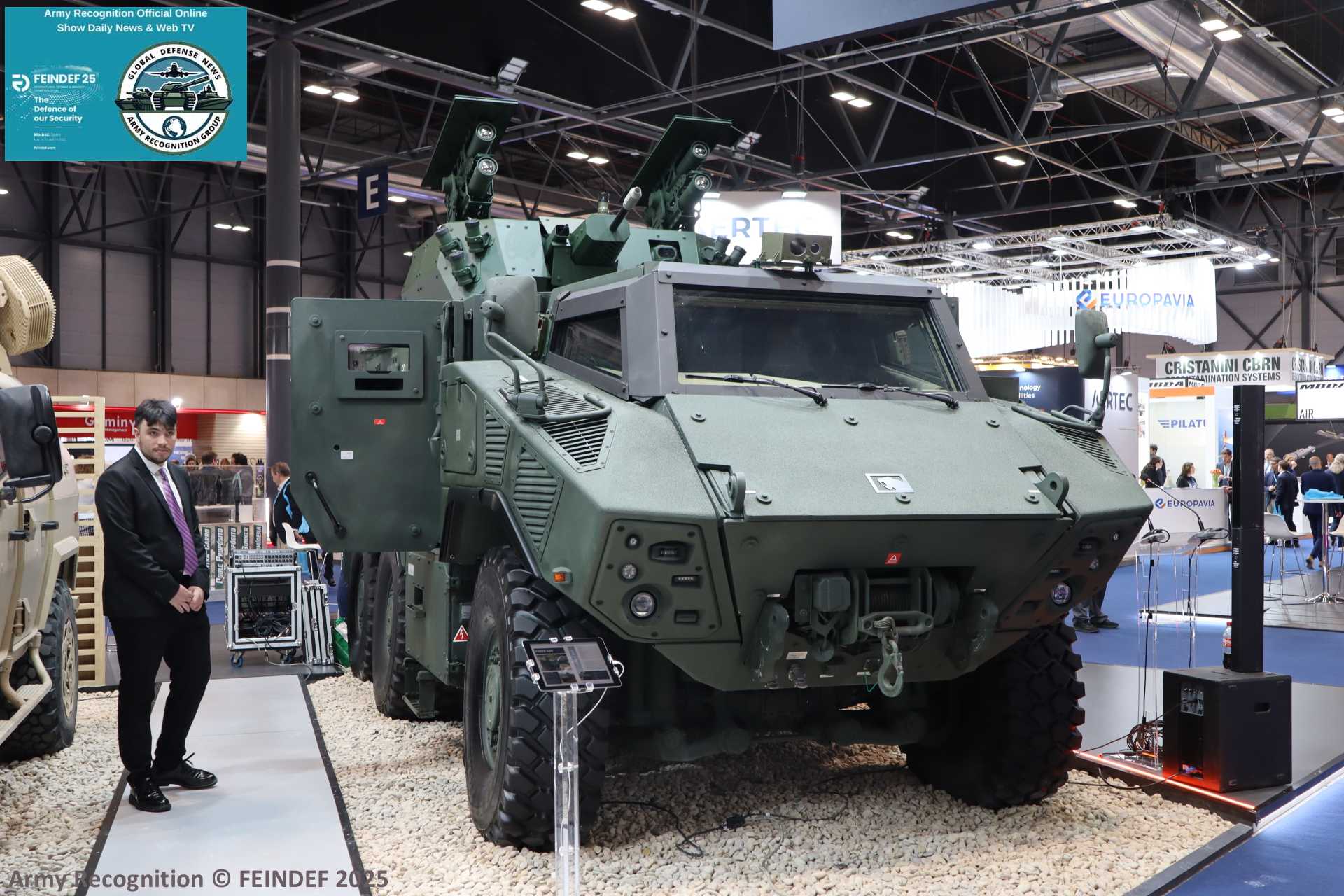 FEINDEF 2025 | Escribano captures Spanish Army's interest with its new ...