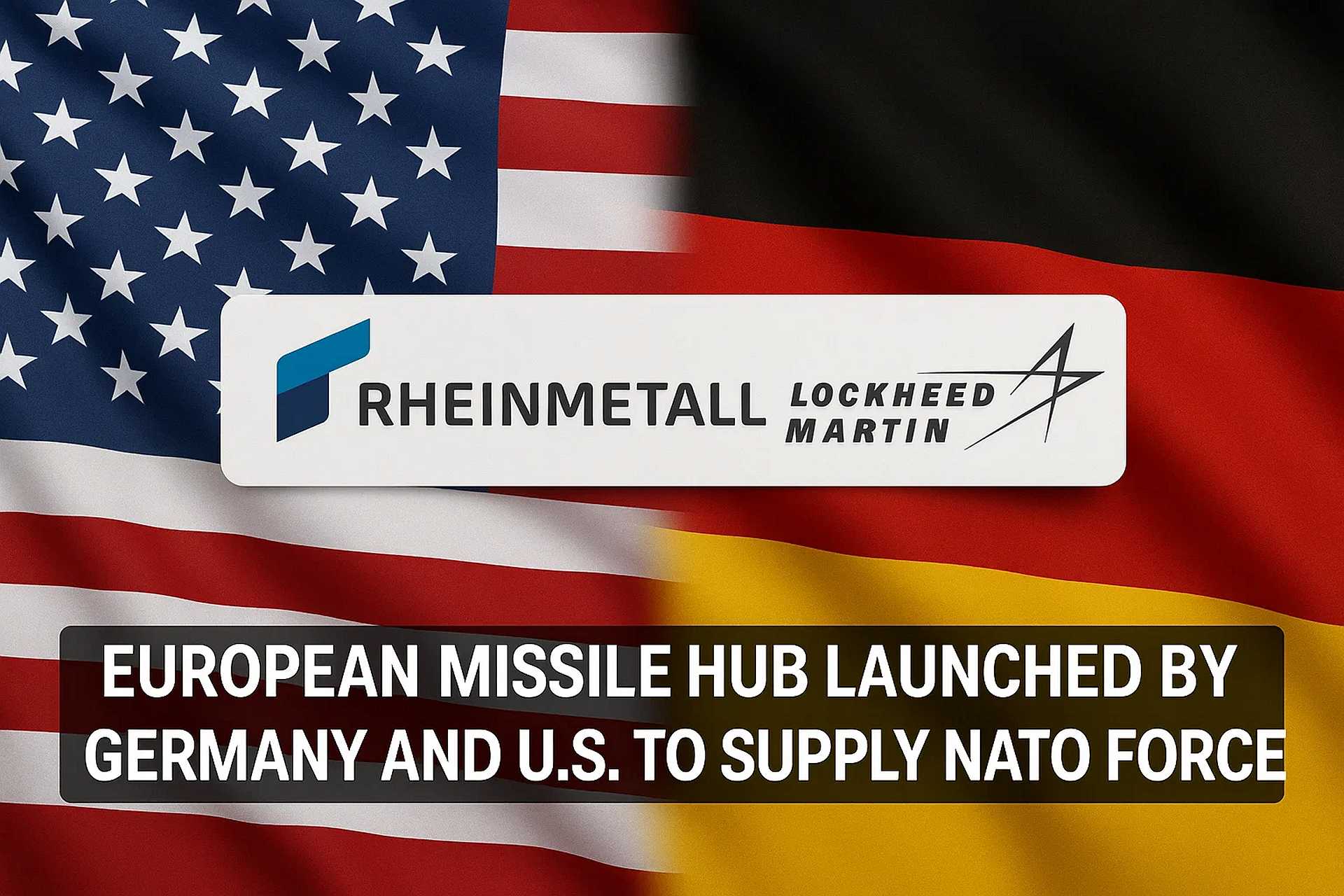 European Missile Hub Launched by Germany and U.S. to Supply NATO Forces