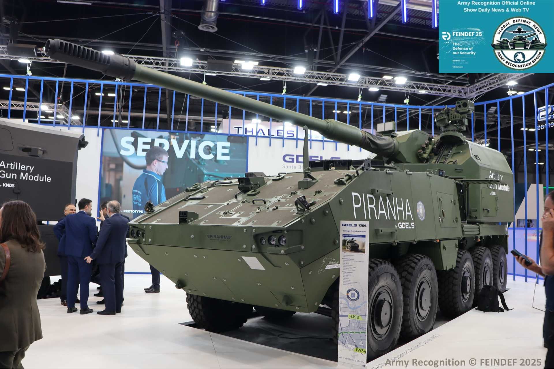 FEINDEF 2025: Spain Considers Replacing its Hundred M109 Howitzers with ...