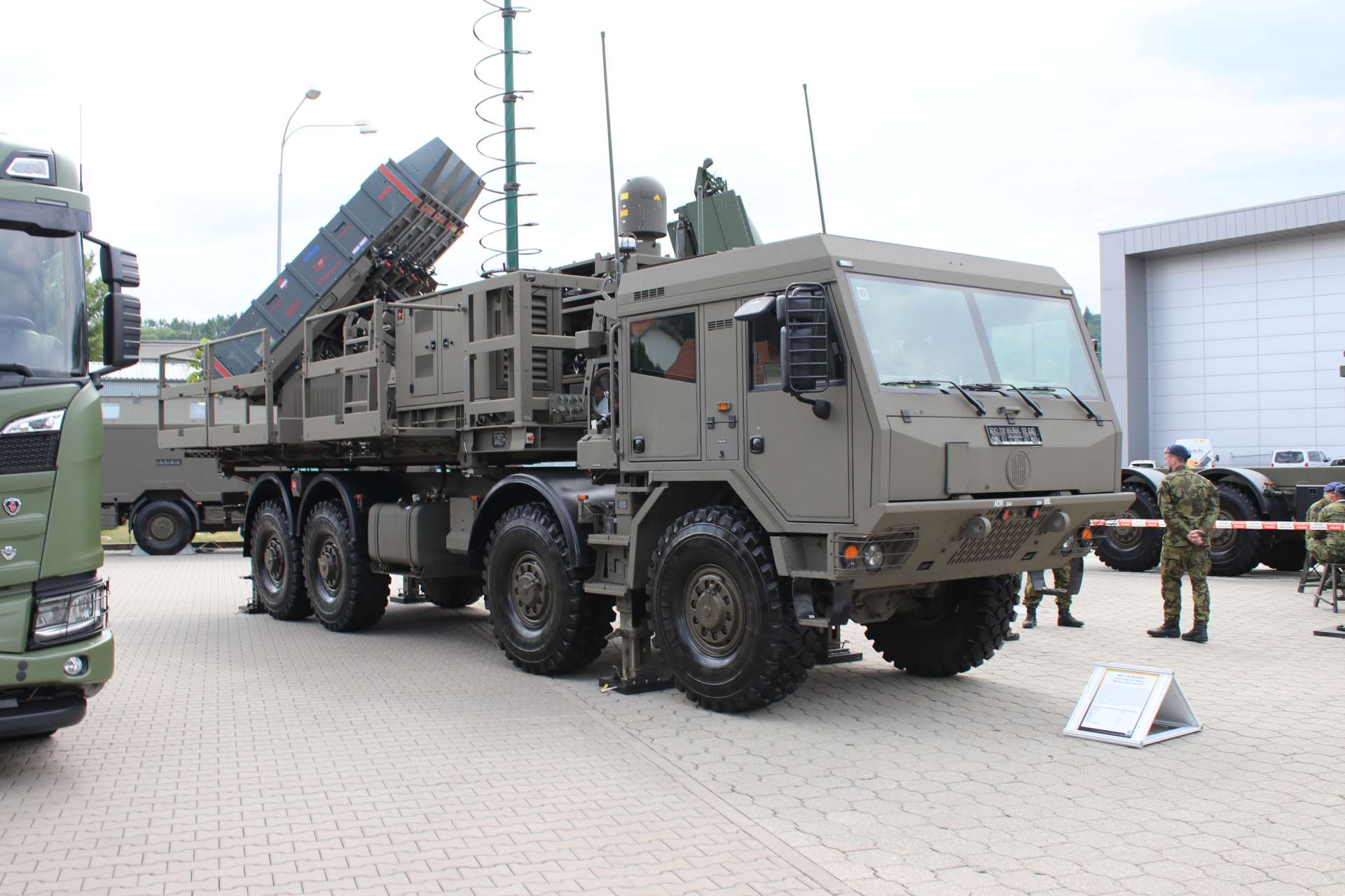 IDET 2025: Czech Army Showcases Rafael SPYDER SR and Elta ELM-2084 MMR ...