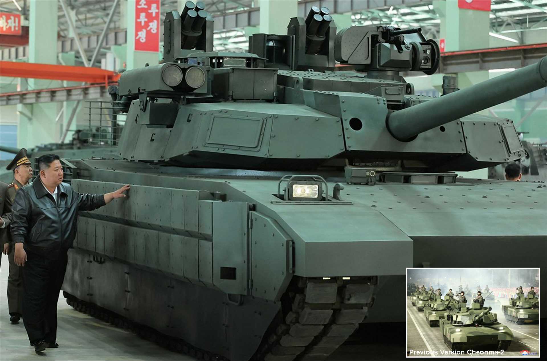 Exclusive: North Korea Unveils Enhanced Cheonma-2 Tank Competing with ...
