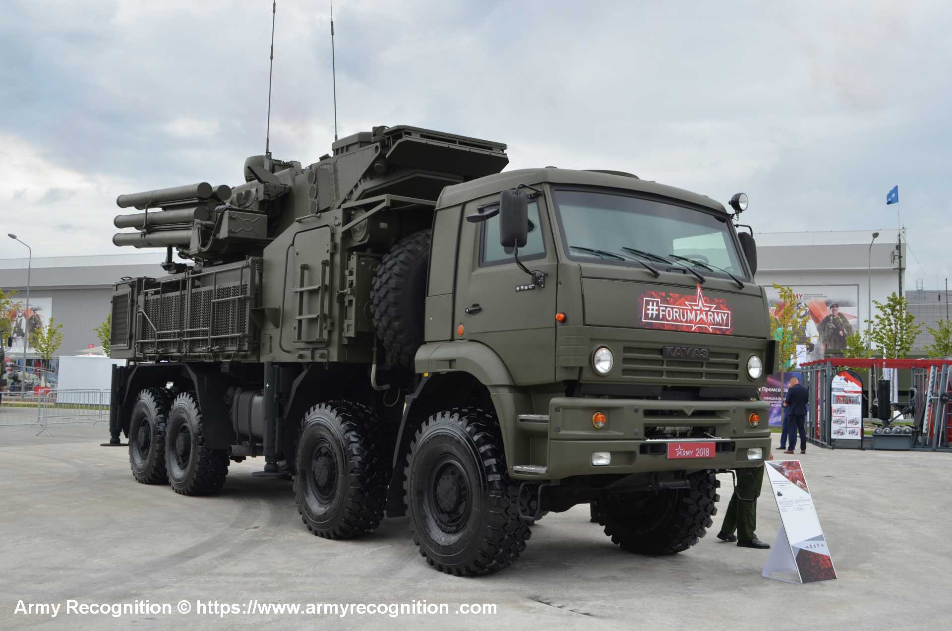 Breaking News: Russia transfers first Pantsir air defense system to ...