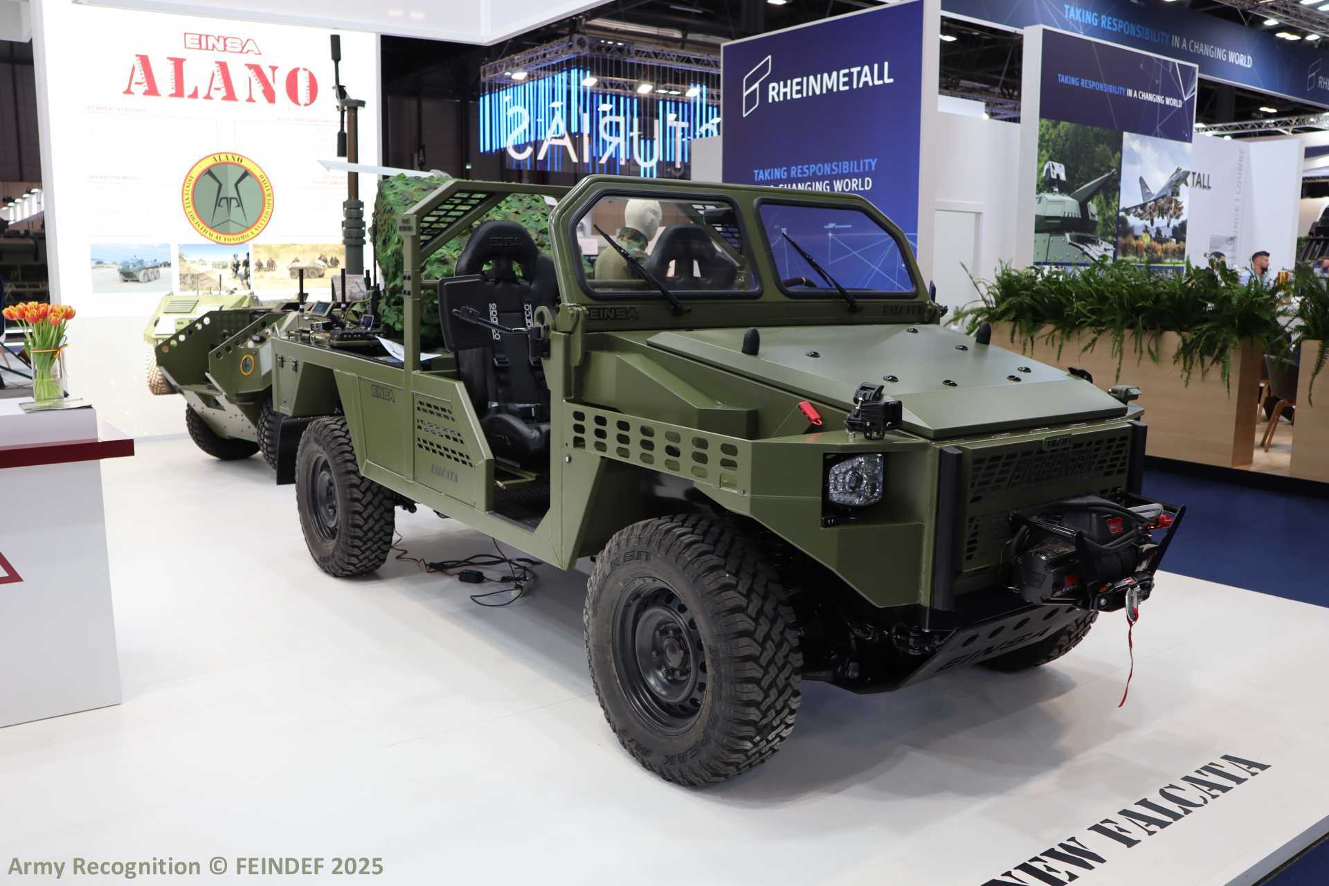 FEINDEF 2025: Spain's EINSA Debuts New Version of 4x4 Falcata Tactical ...
