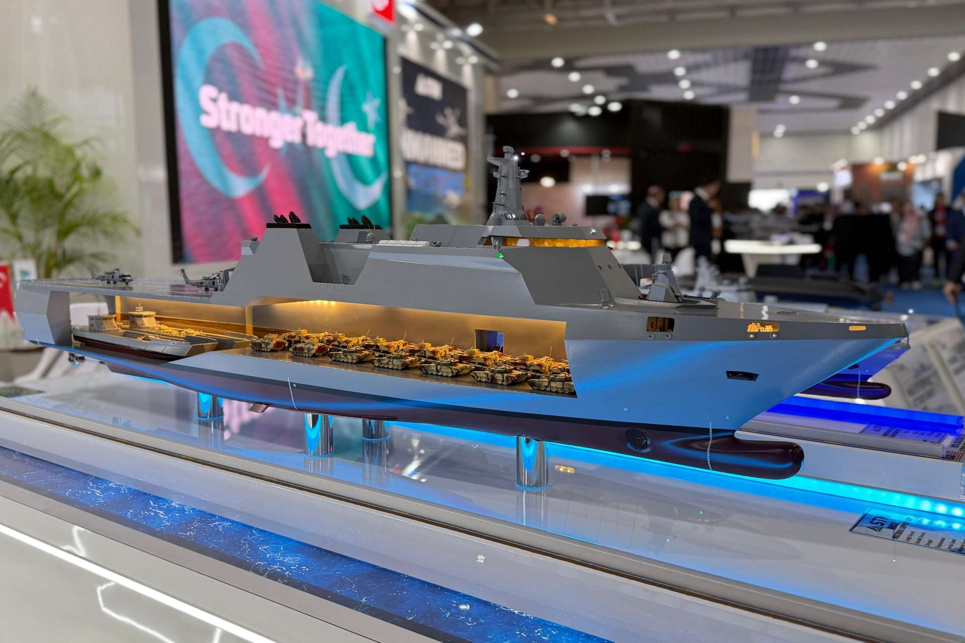 Türkiye’s STM unveils Multi-Role Support Ship MRSS for Malaysian Navy