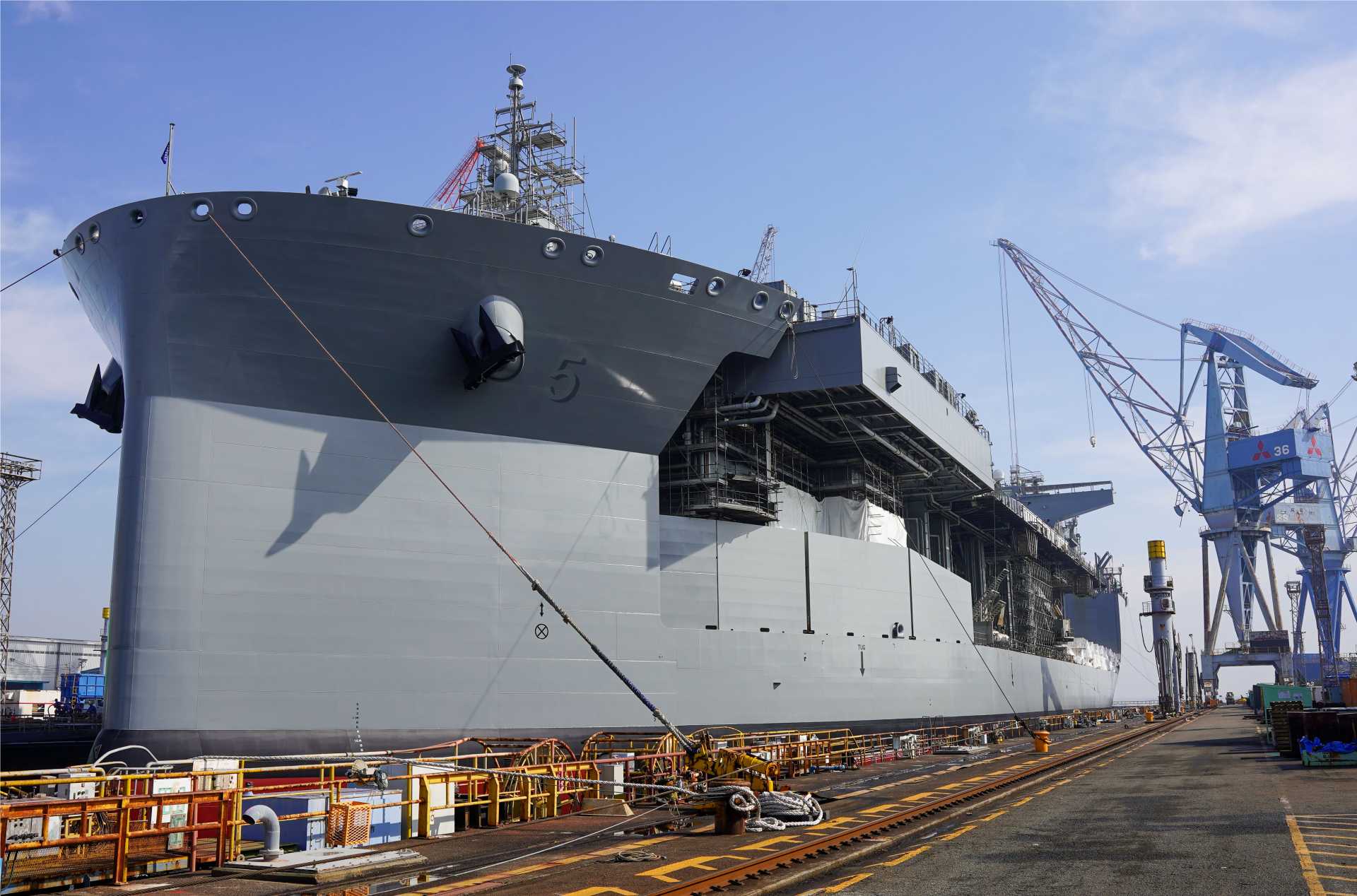 Exclusive: U.S. Navy Vessel USS Miguel Keith Overhaul Marks First ...