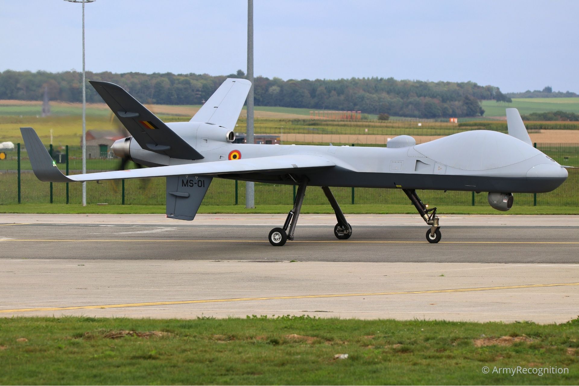 Belgium Launches First US MQ-9B SkyGuardian Drone Marking Leap in ...