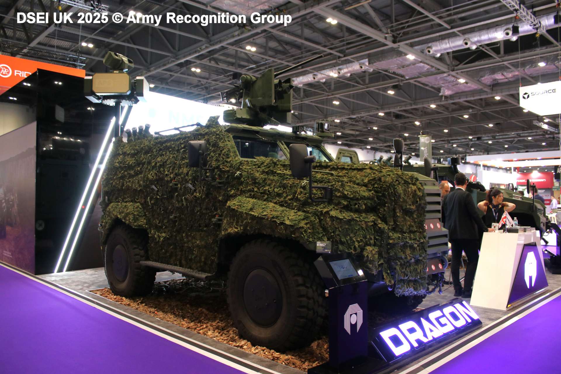 DSEI 2025: NMS UK Presents Dragon Vehicle As Mobile Counter UAS Platform And Survivability Hub ...