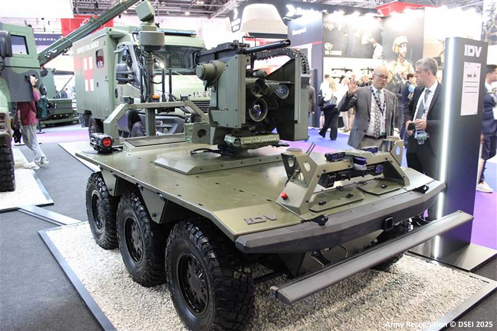 DSEI 2025: IDV's Viking uncrewed ground vehicle brings hybrid power and ...