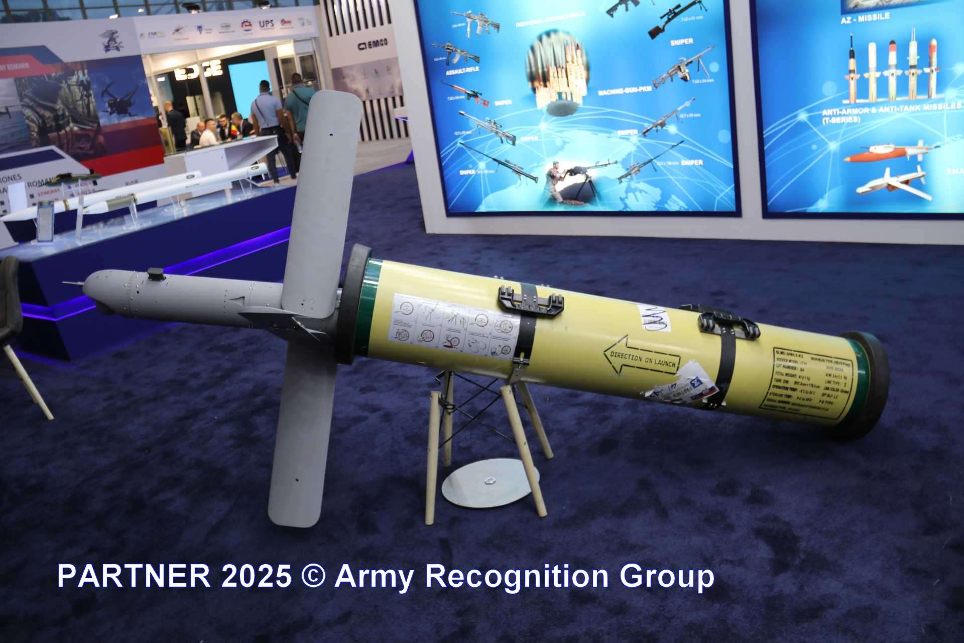 Iranian loitering munition unveiled at Serbia’s PARTNER 2025 highlights ...